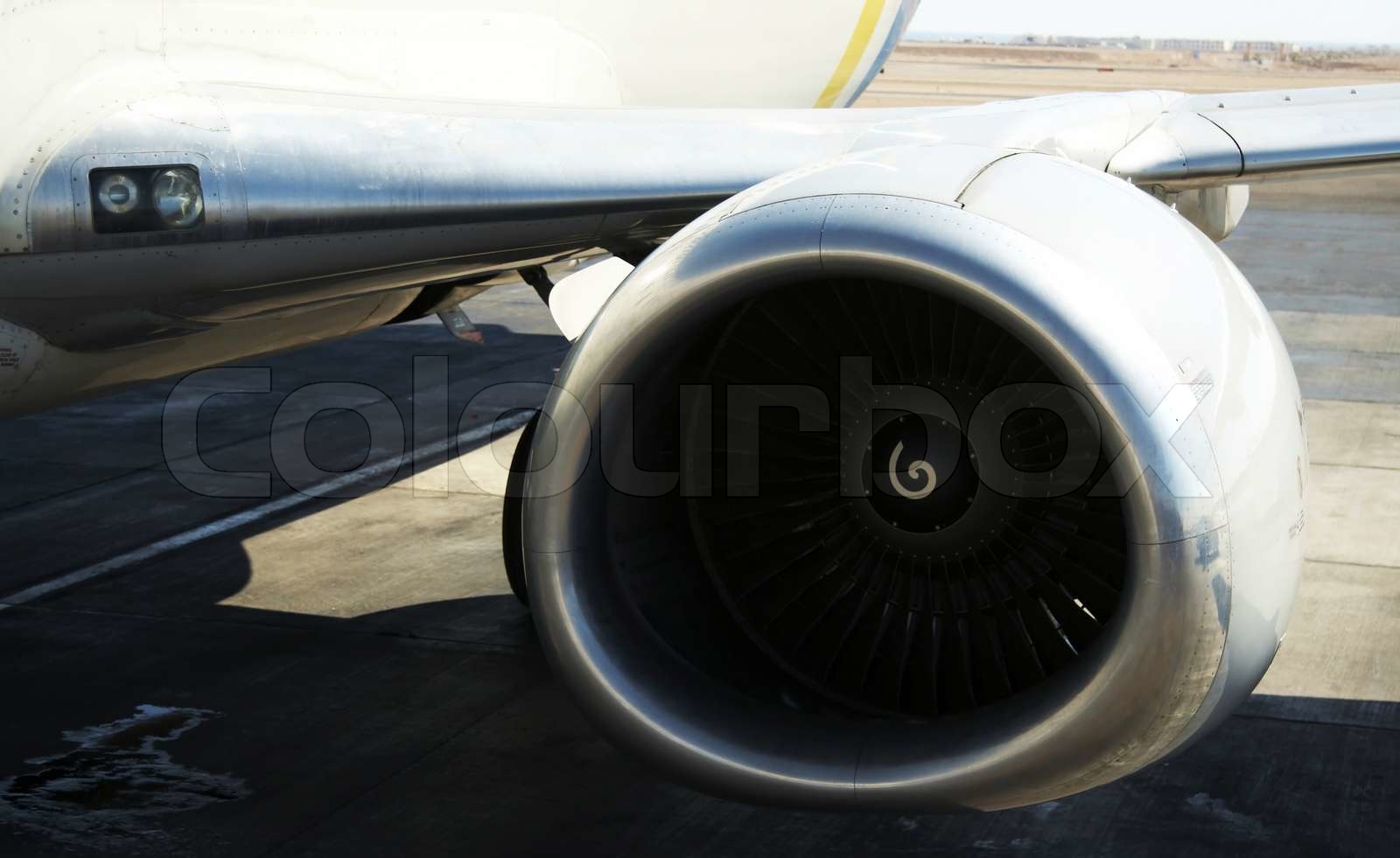 Jet engine | Stock image | Colourbox