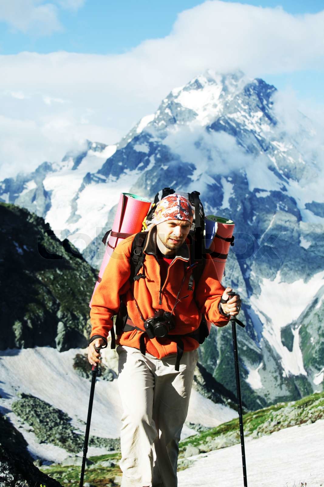 Hiker | Stock image | Colourbox