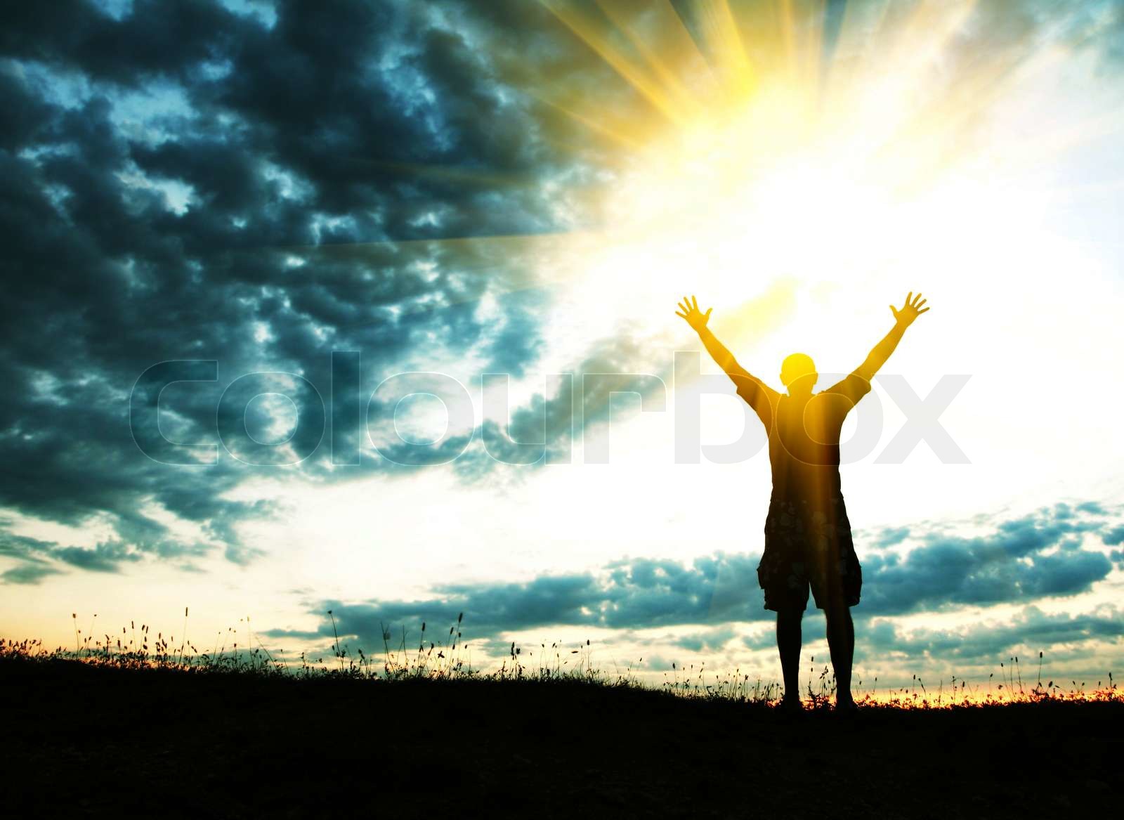 Happy man | Stock image | Colourbox