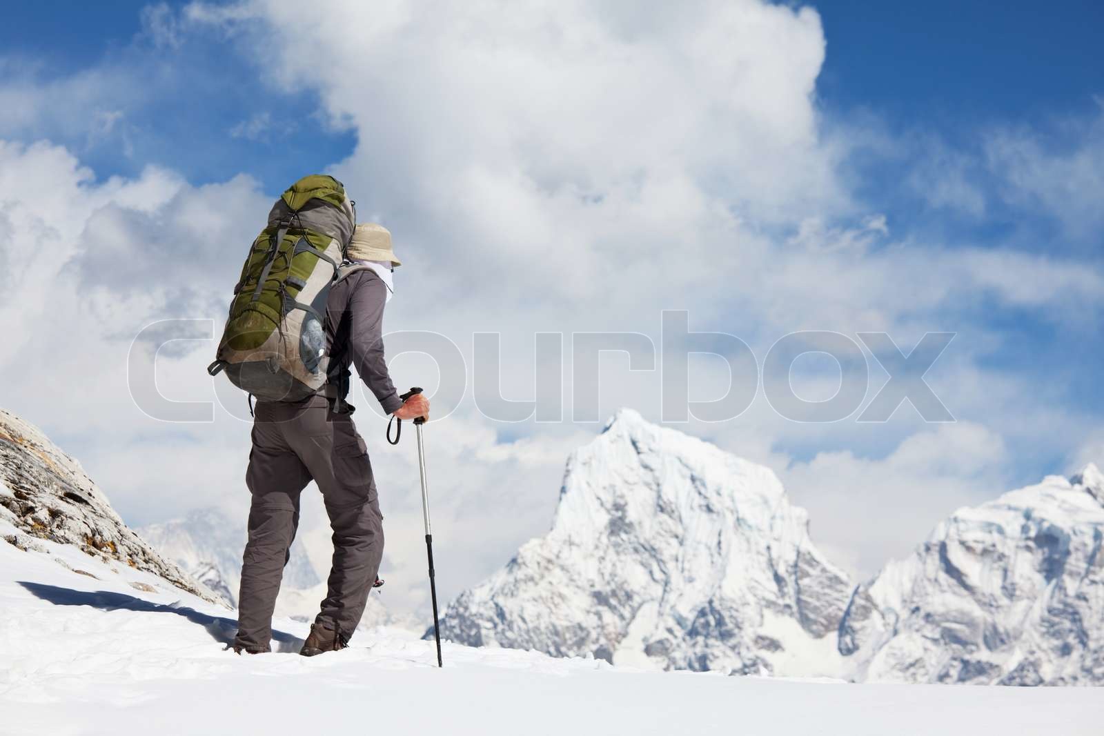 Hiker | Stock image | Colourbox