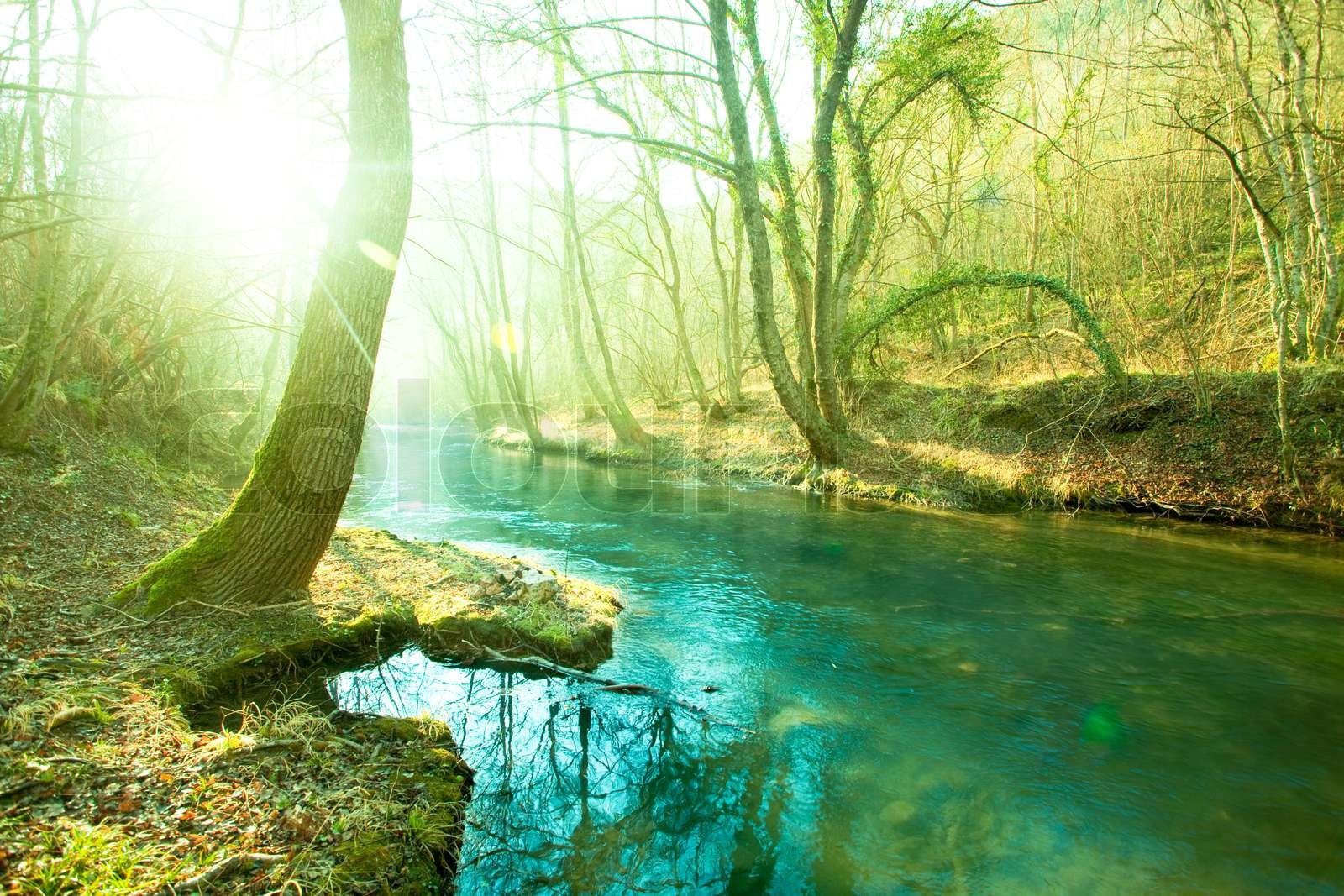 River | Stock image | Colourbox