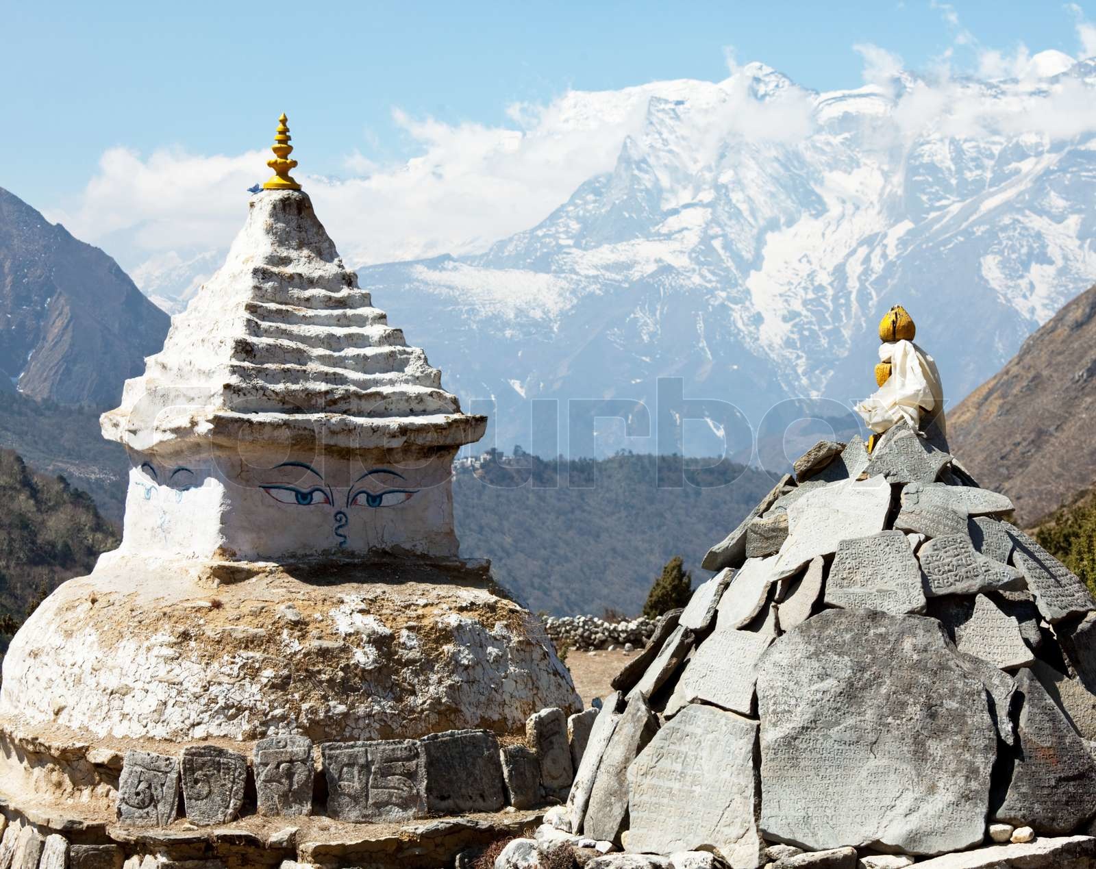 Stupa | Stock image | Colourbox