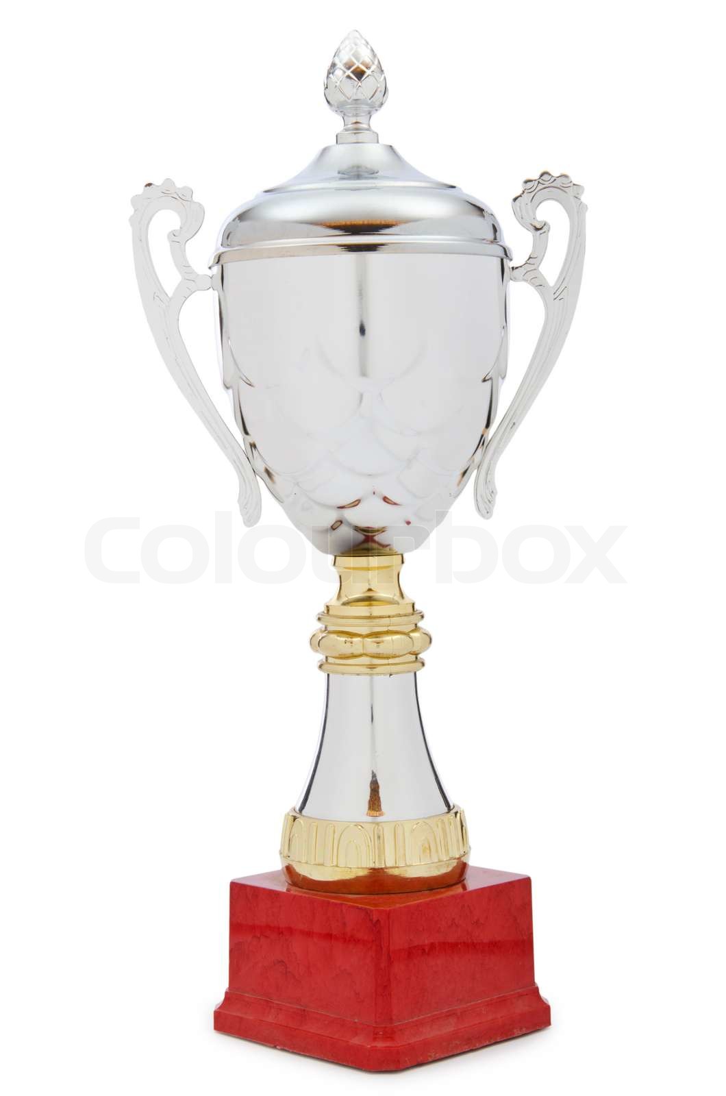Winners cup isolated on the white | Stock image | Colourbox