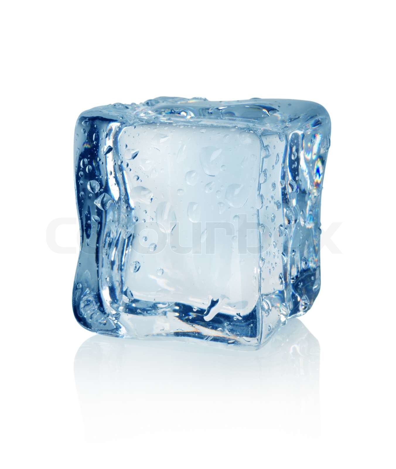 Ice cube | Stock image | Colourbox