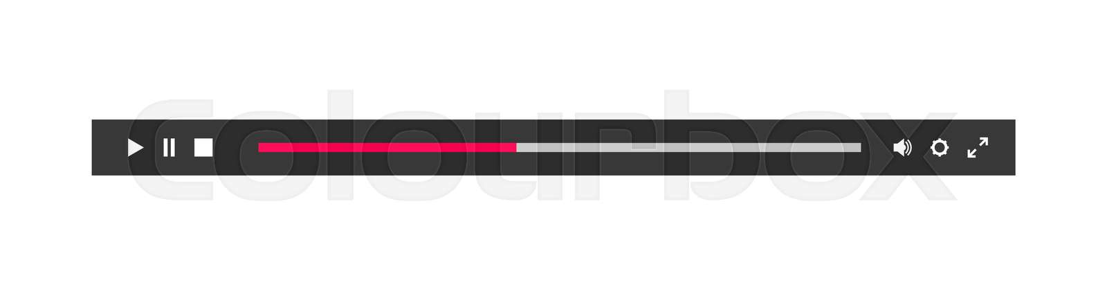 Video Player Bar Png