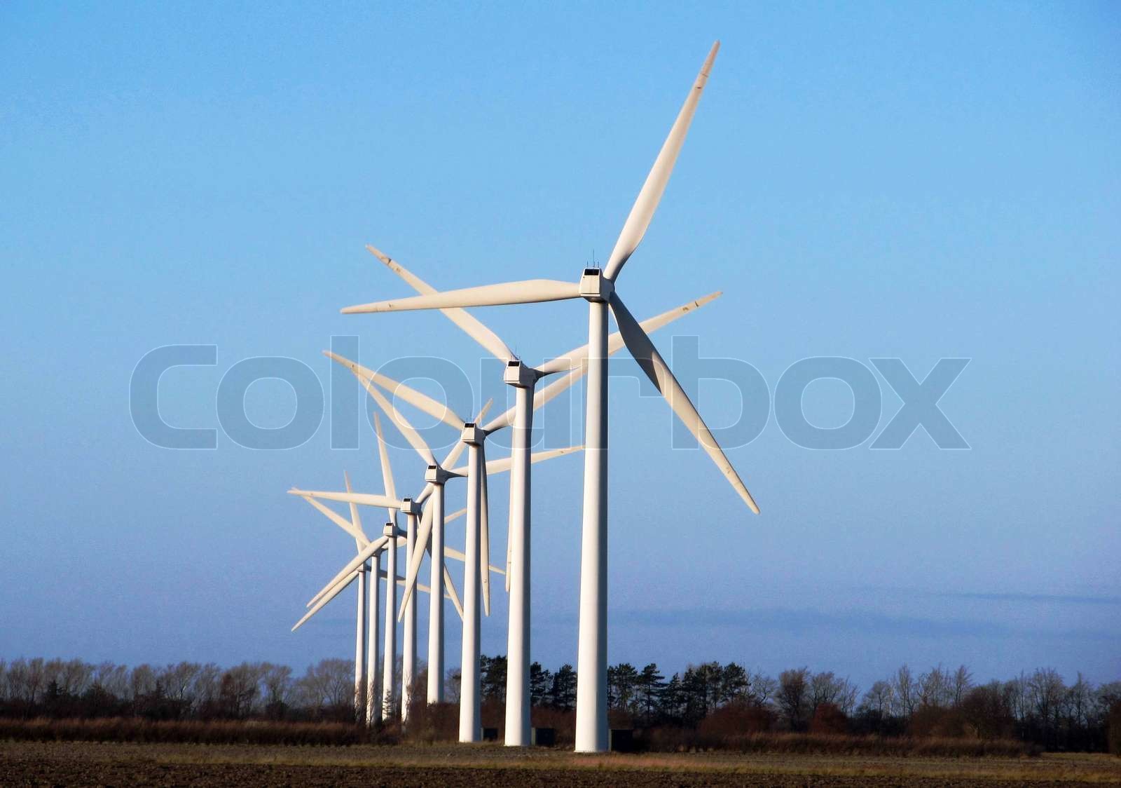Vindmøller | Stock foto | Colourbox