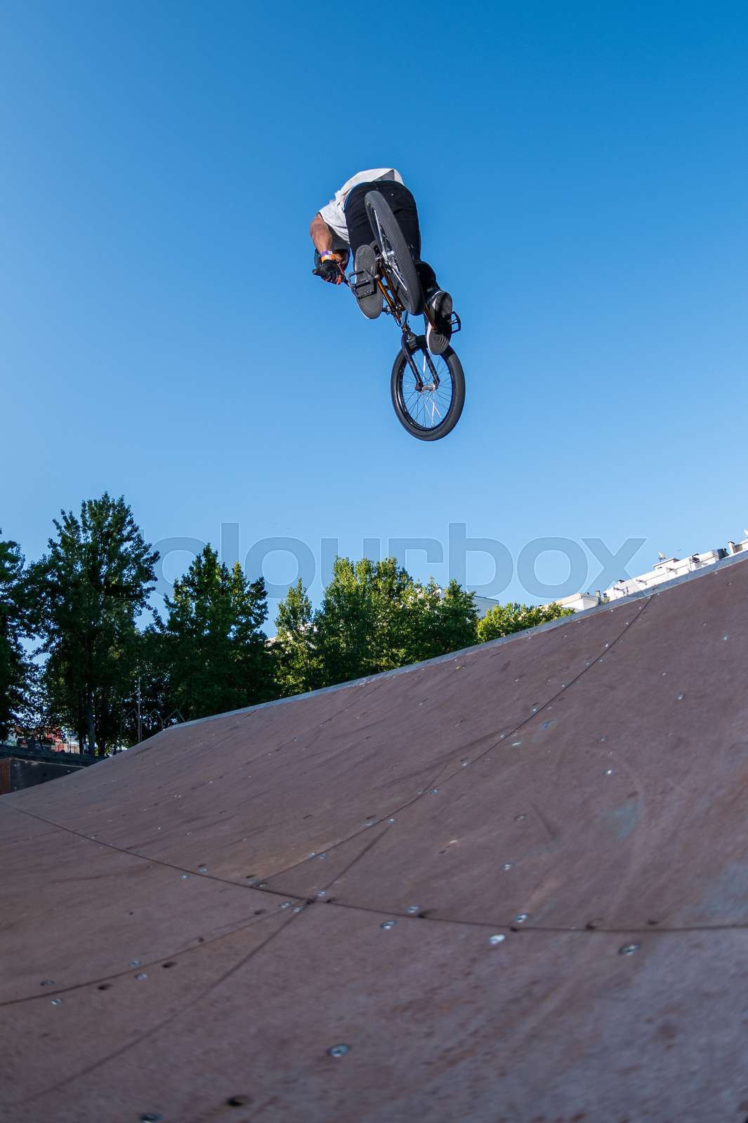 BMX Bike Stunt | Stock image | Colourbox