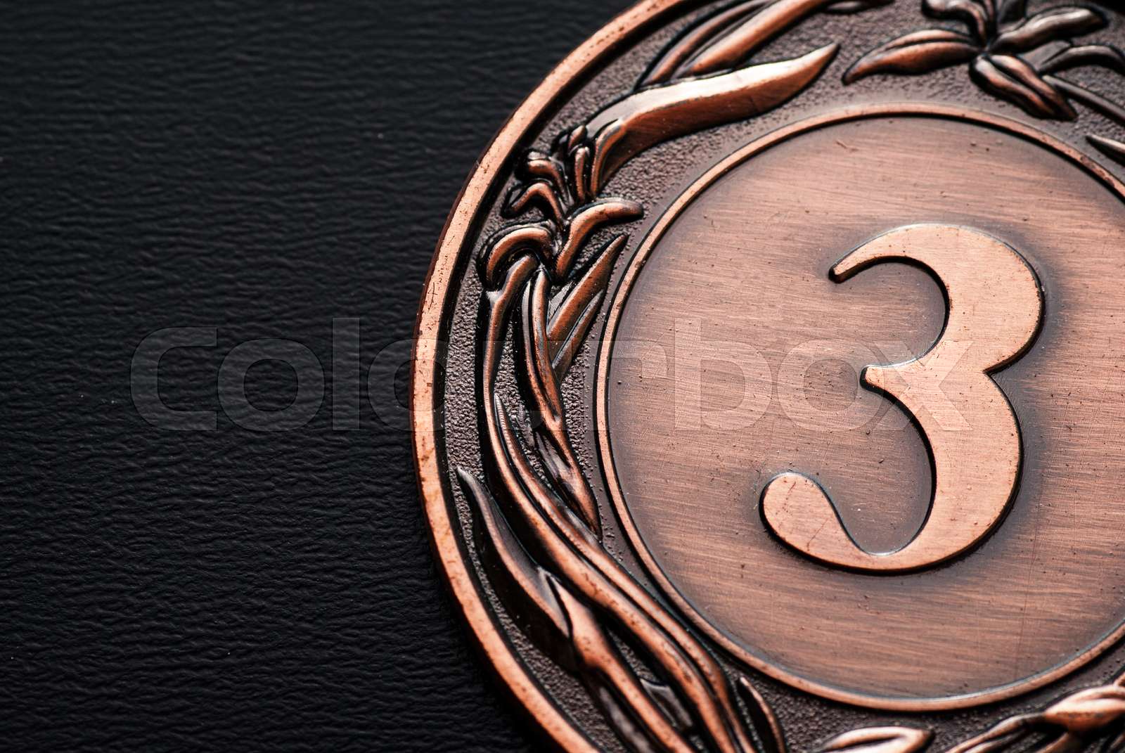 3rd place bronze medal for a runner-up | Stock image | Colourbox