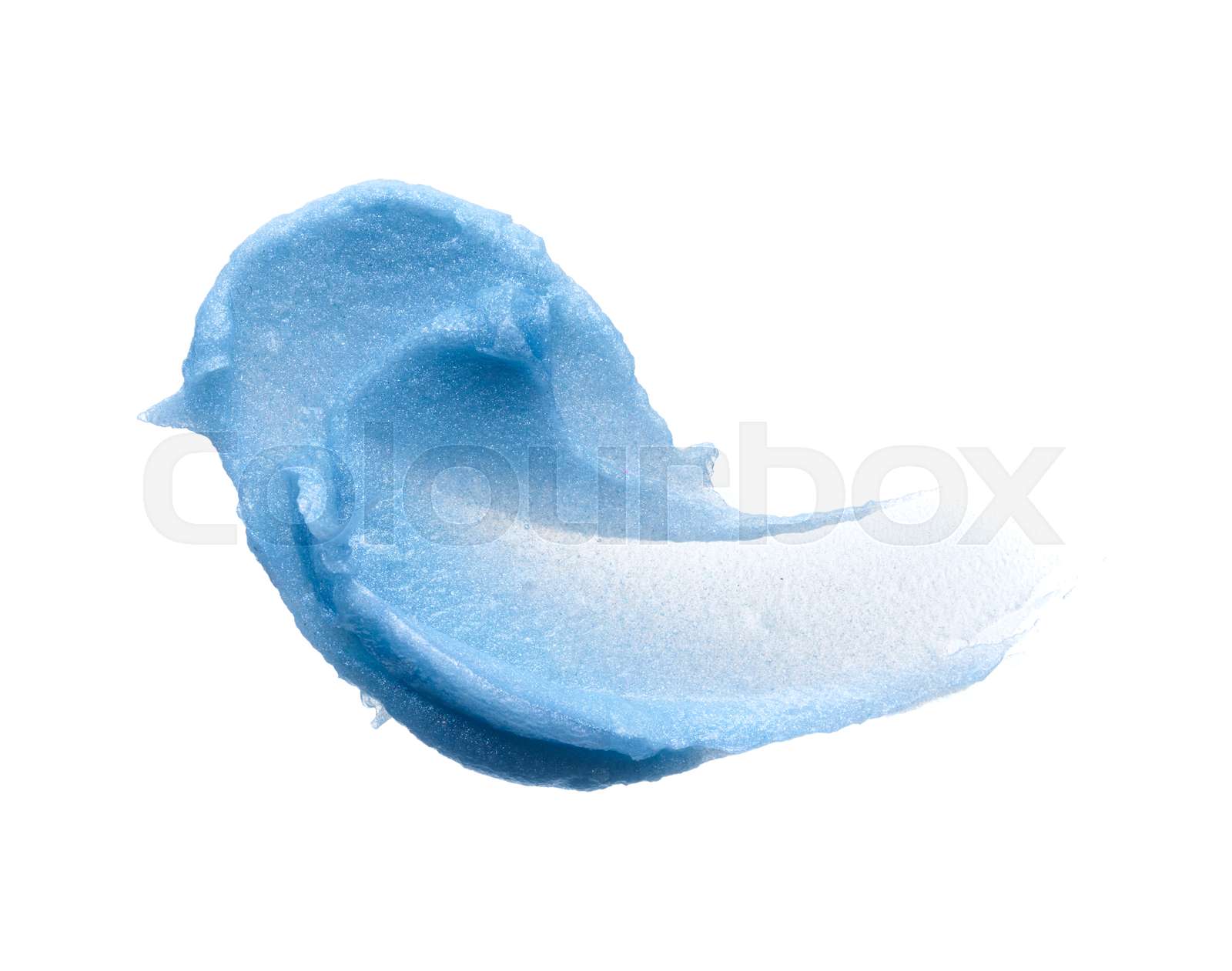 Light blue smears | Stock image | Colourbox