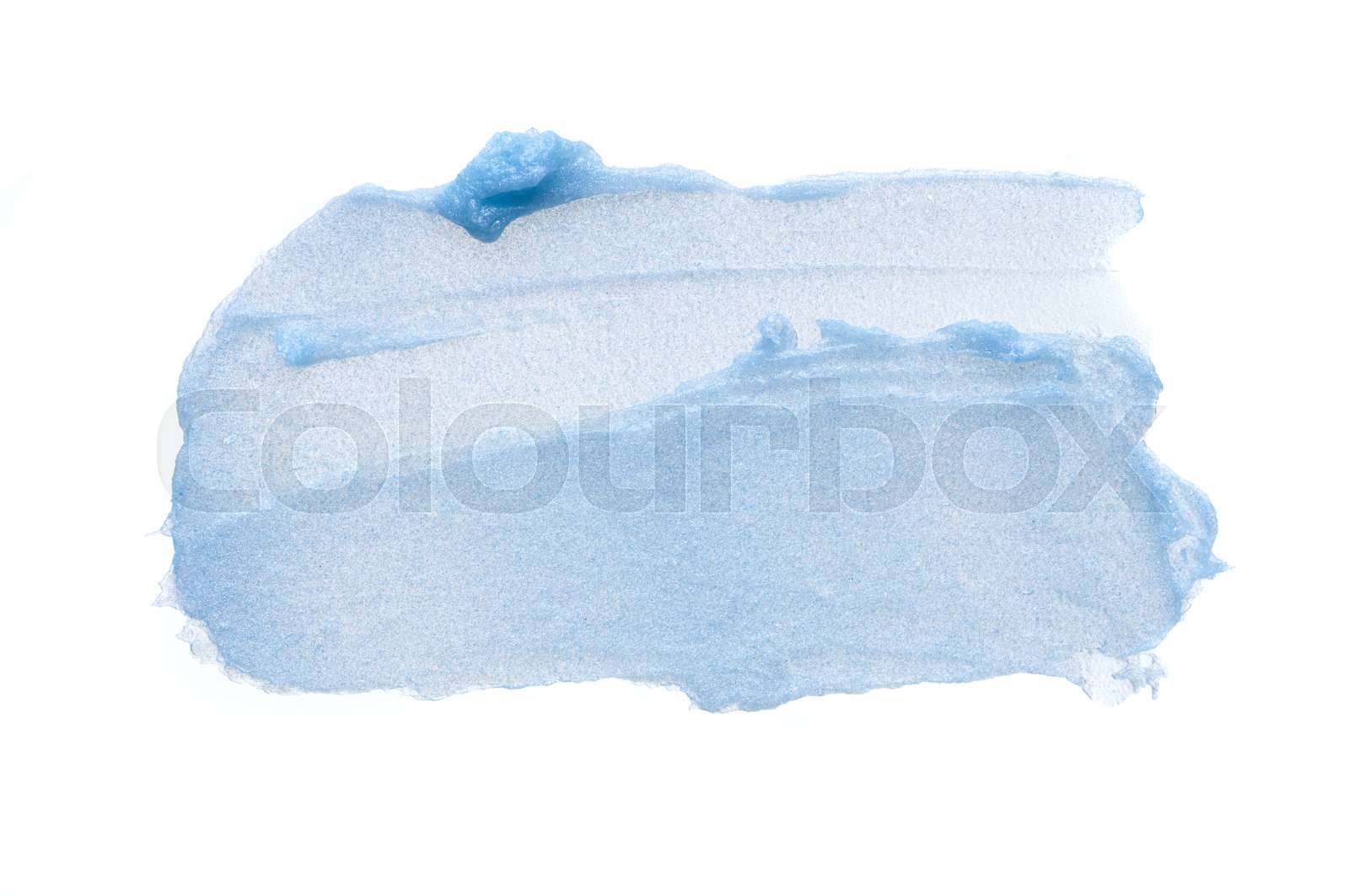 Light blue smears | Stock image | Colourbox