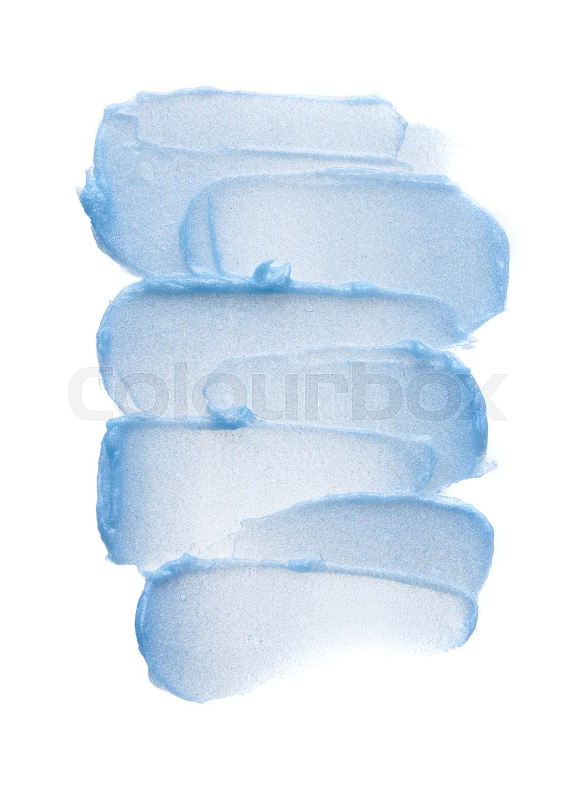 Light blue smears | Stock image | Colourbox
