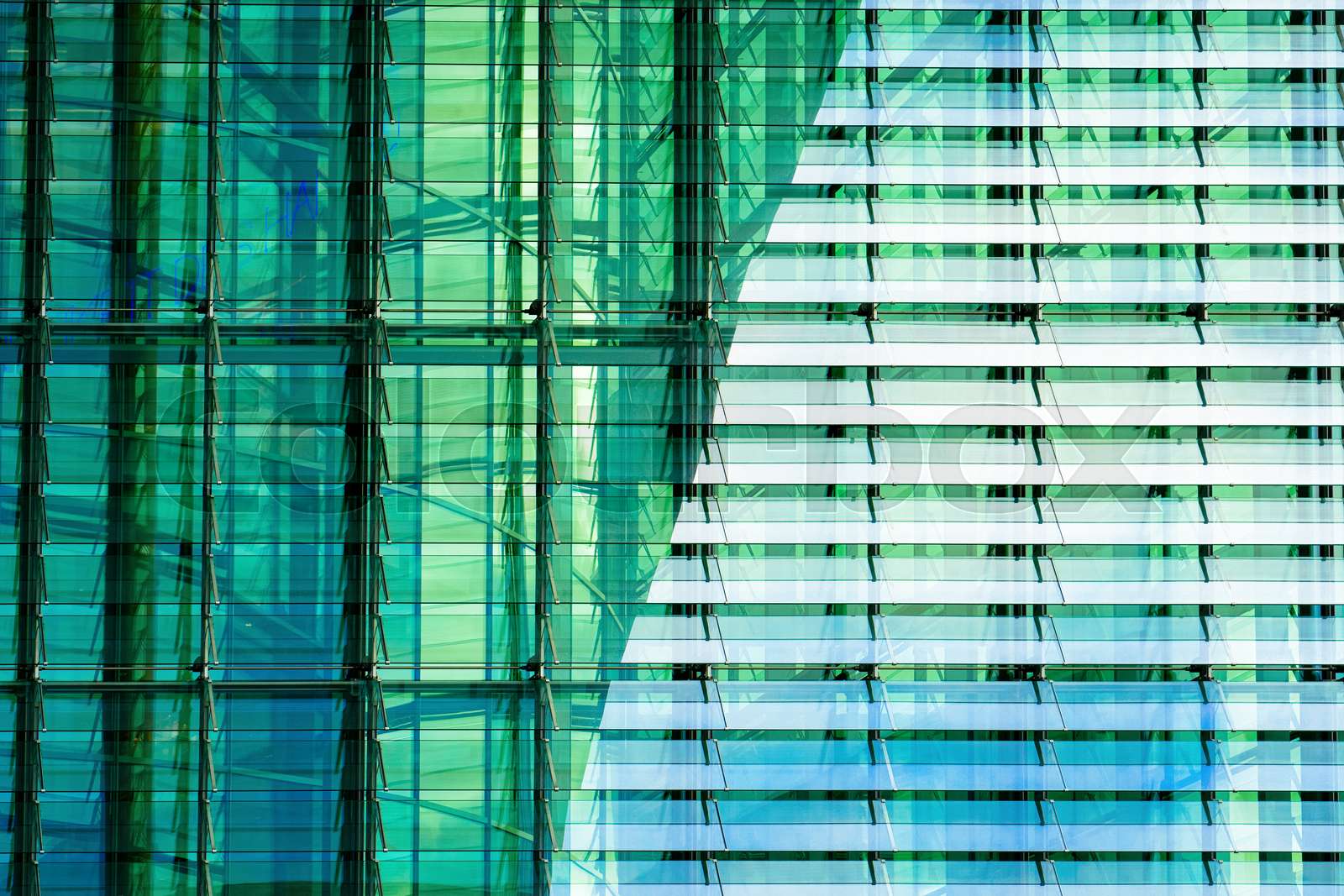 Modern glass residential apartment house building architecture at ...