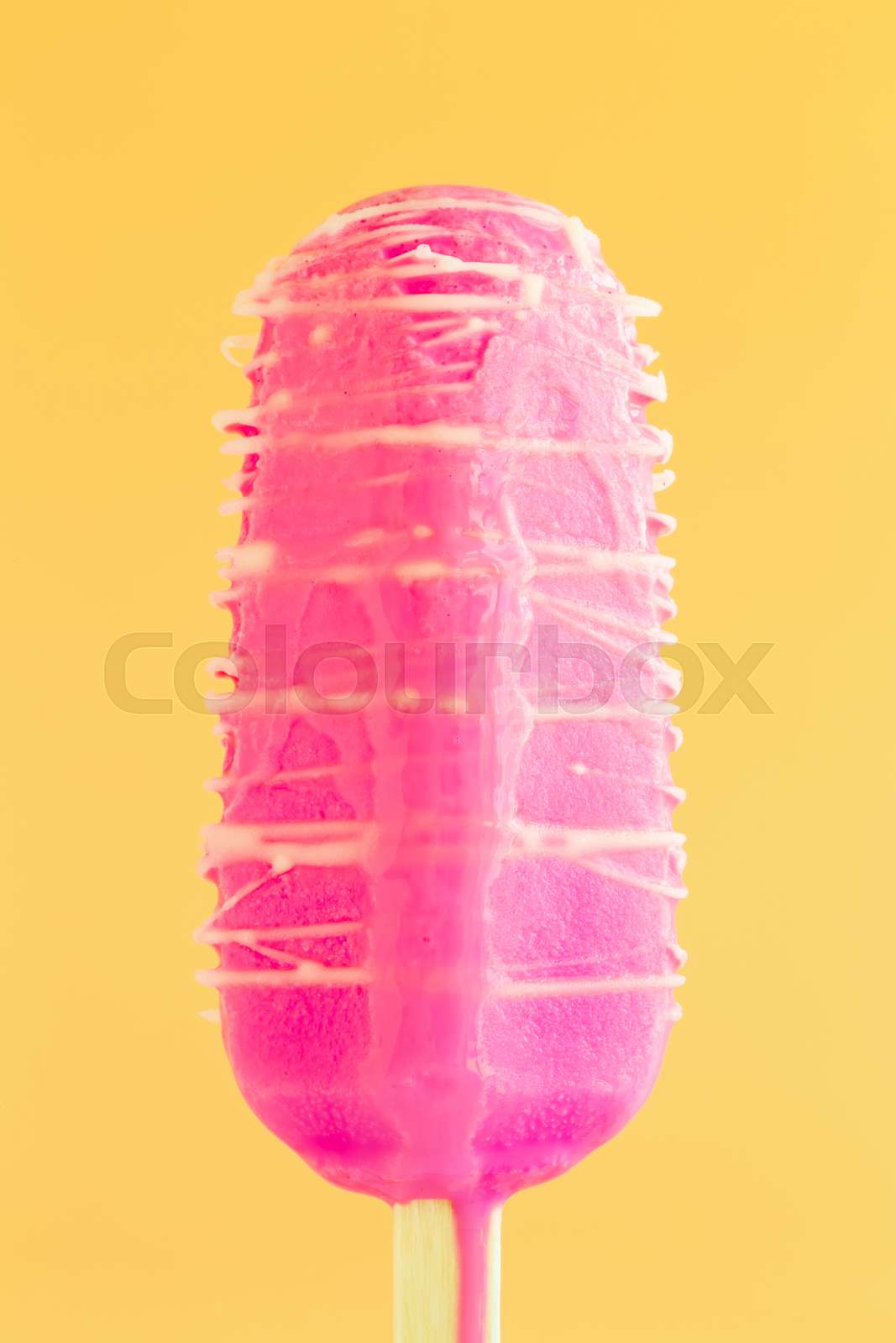 Pink Ice Cream Sticks | Stock image | Colourbox