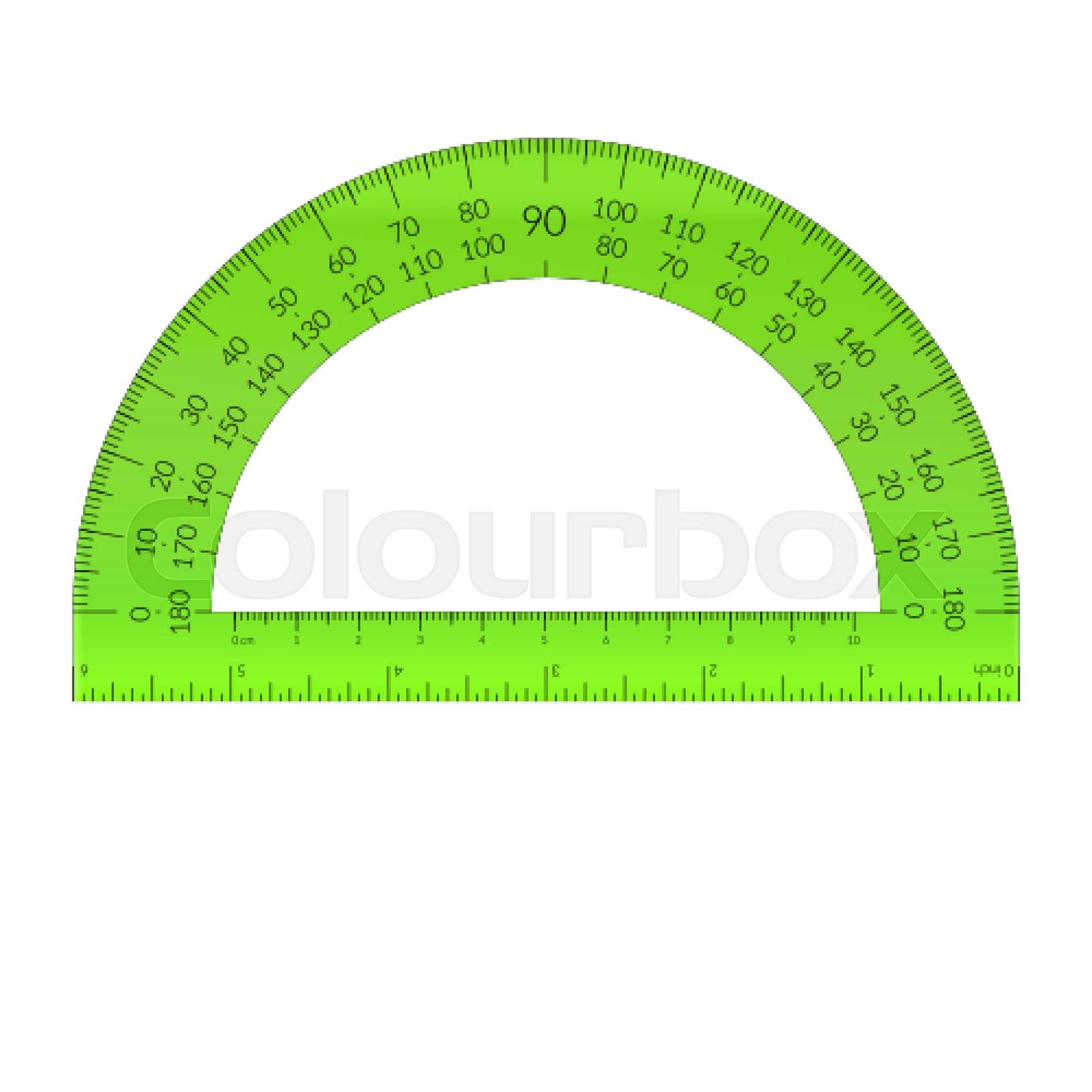 Real Stick With A Protractor