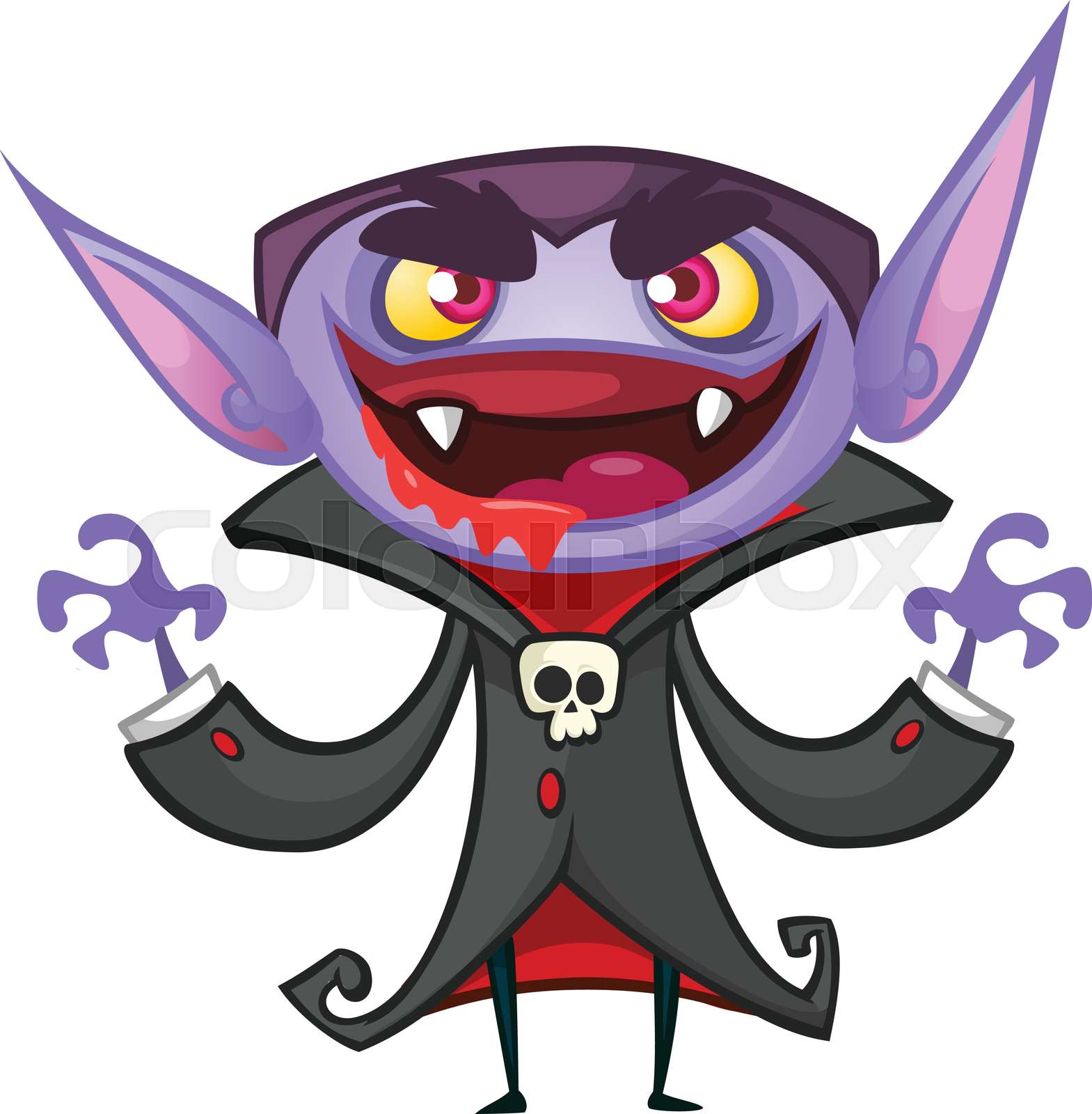 Cute Animated Vampire