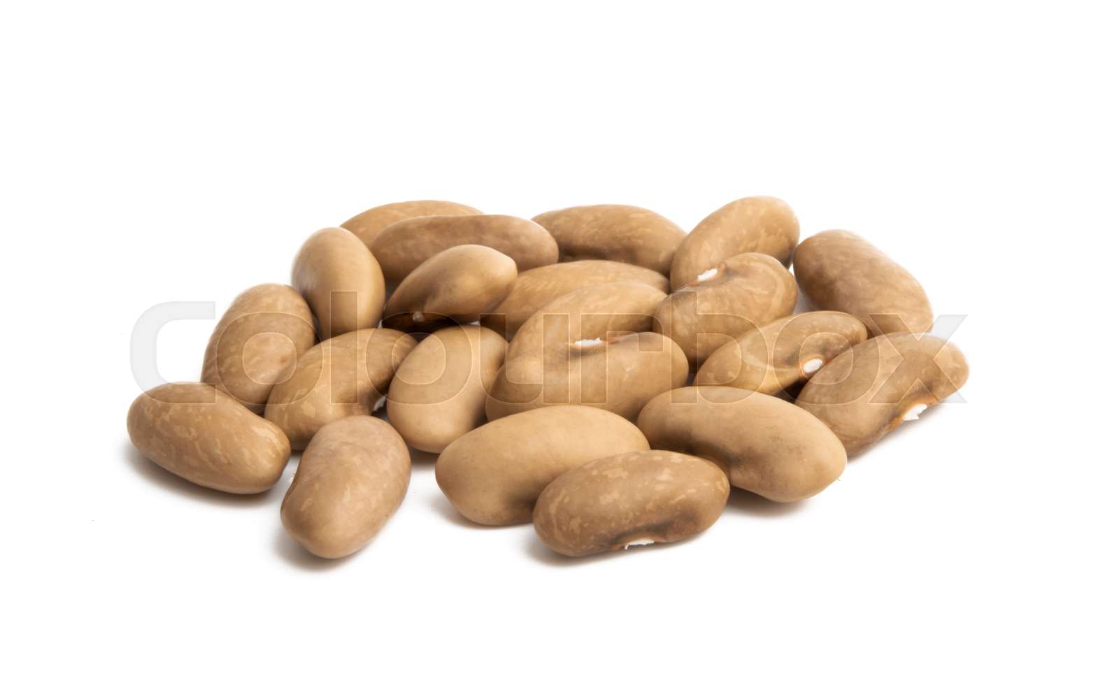 dry beans isolated | Stock image | Colourbox