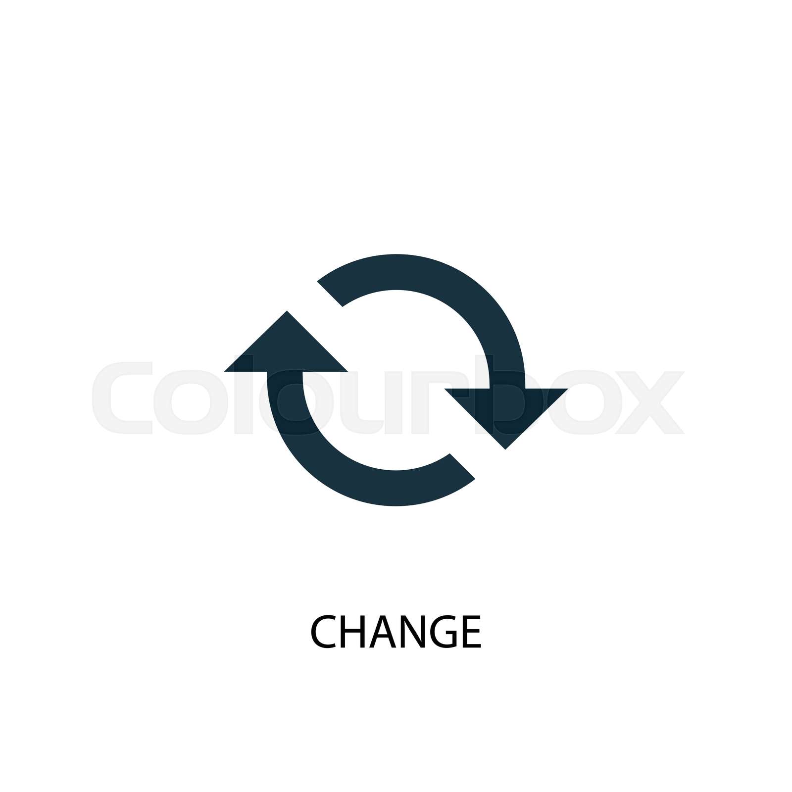 icon, wechsel, vektor | Stock-Vektor | Colourbox