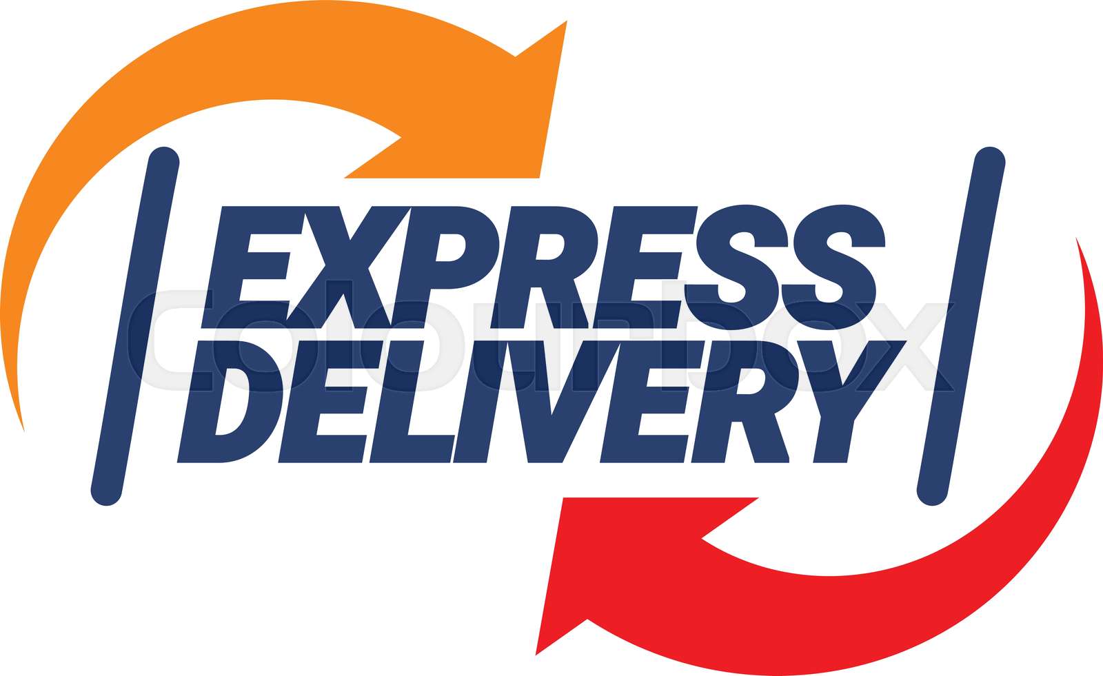 Express delivery Symbol. | Stock vector | Colourbox