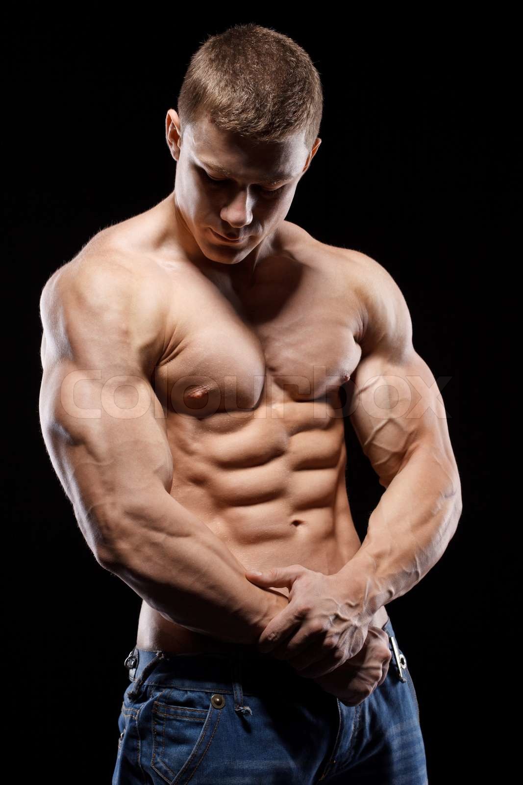 bodybuilder, bodybuilding, körper | Stock Bild | Colourbox