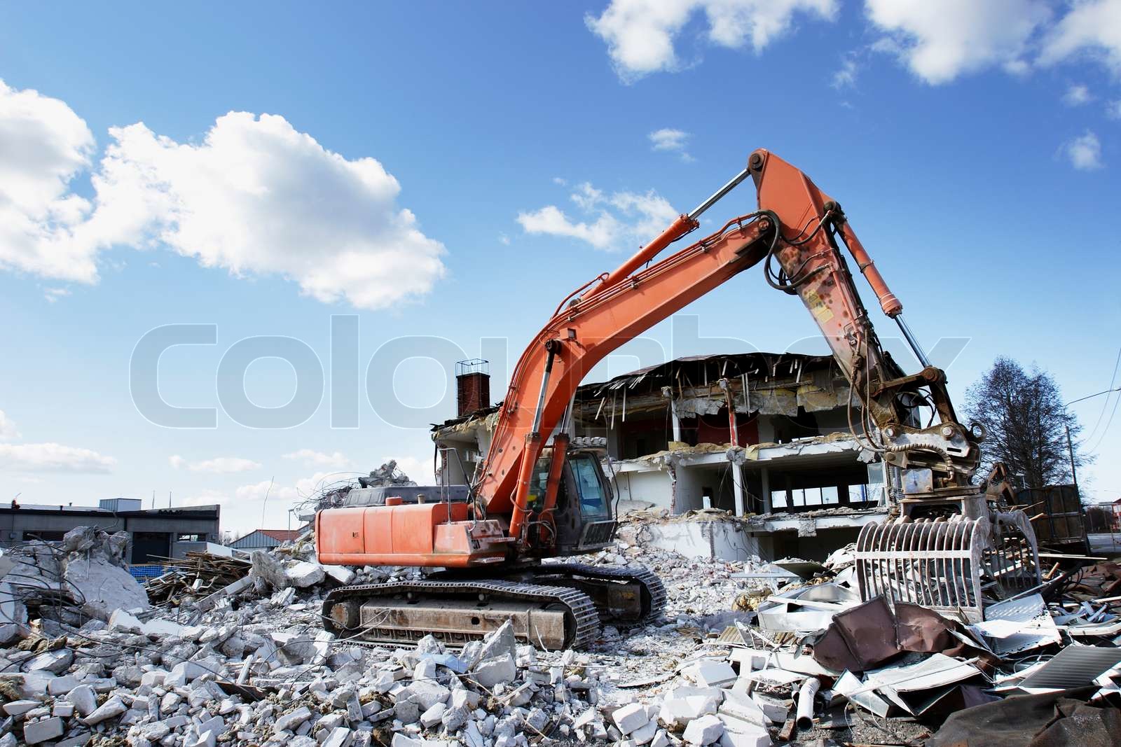 Demolition | Stock image | Colourbox