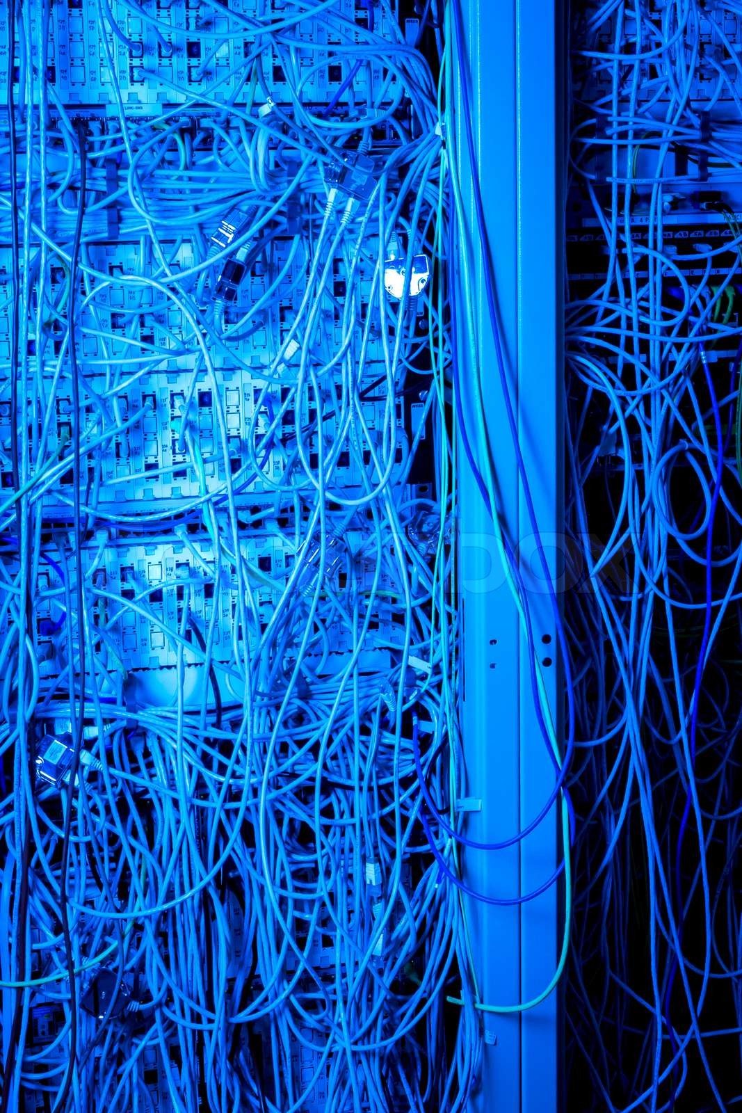 Network center concept | Stock image | Colourbox