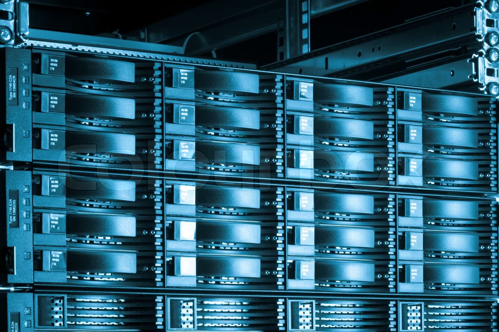 Data center | Stock image | Colourbox