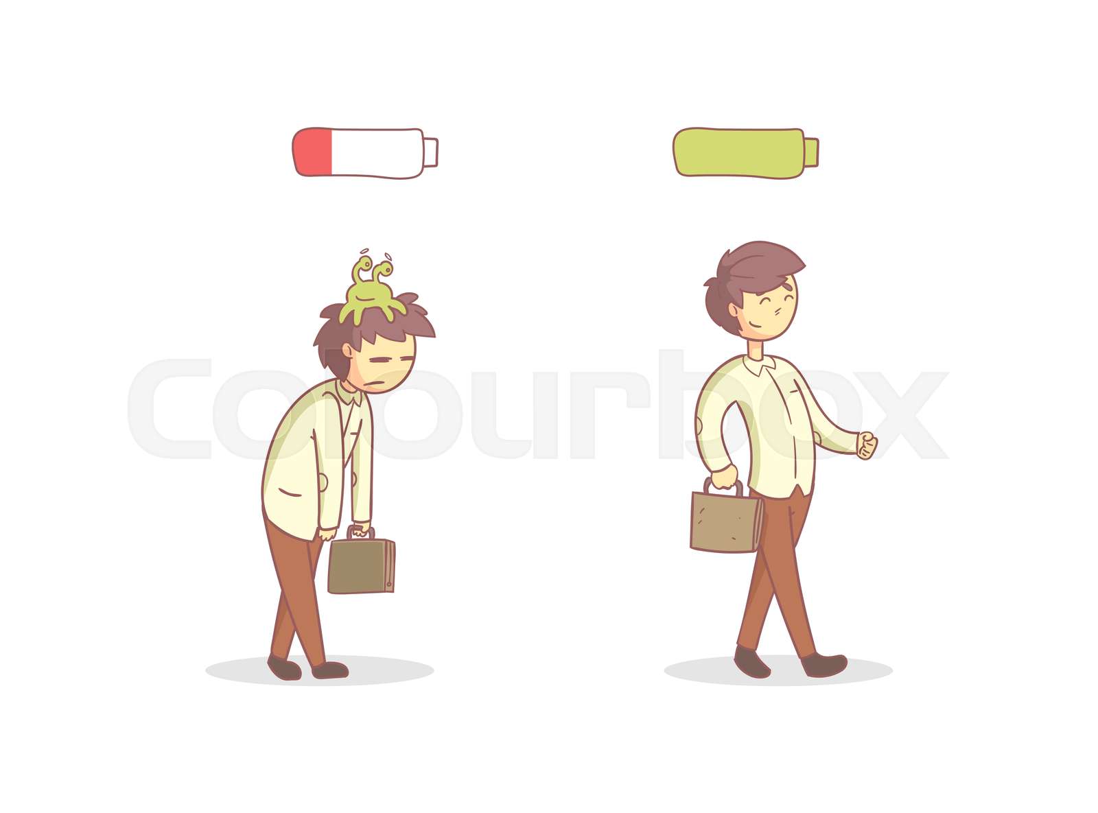 Person Full Of Energy