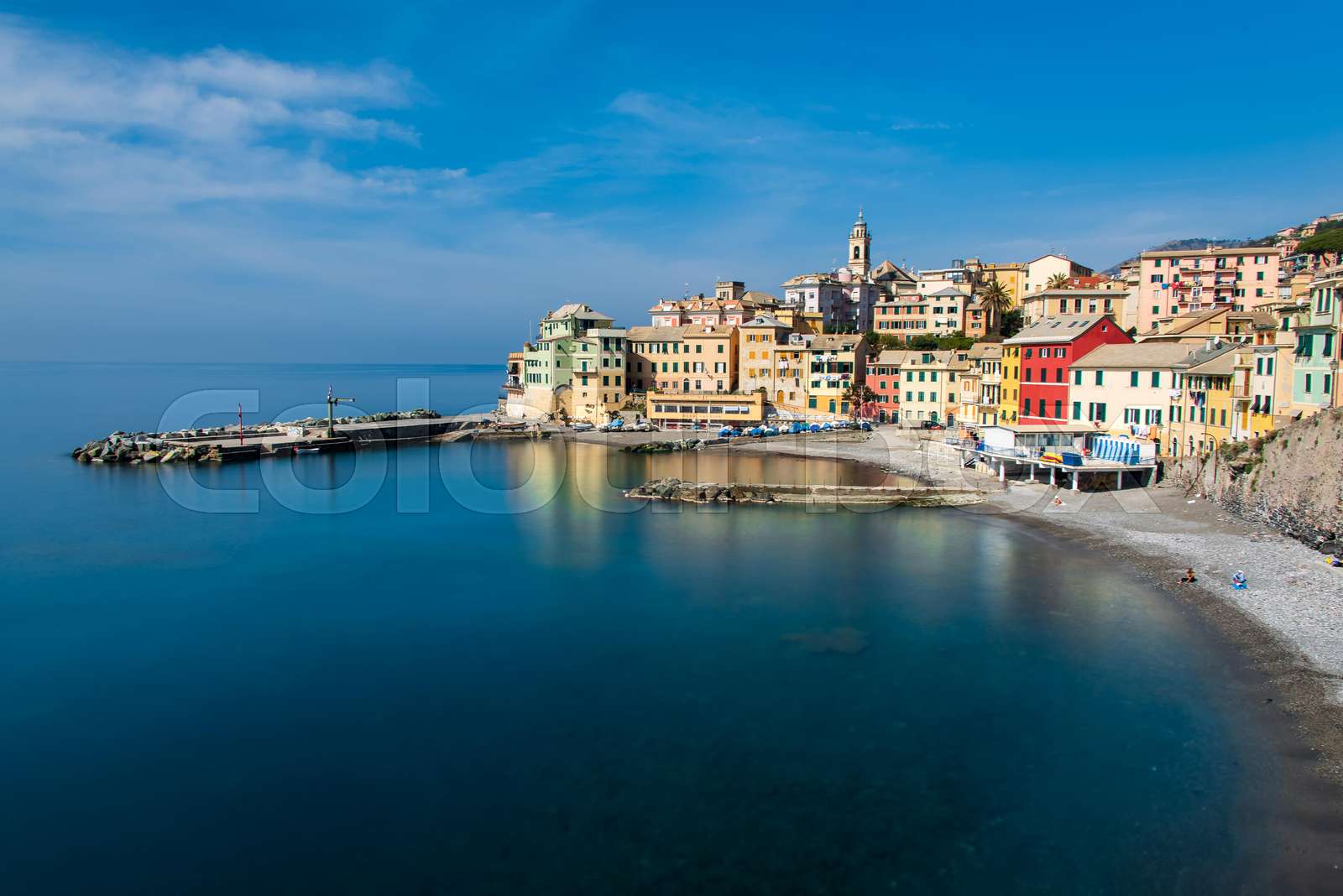 Village of Bogliasco | Stock image | Colourbox