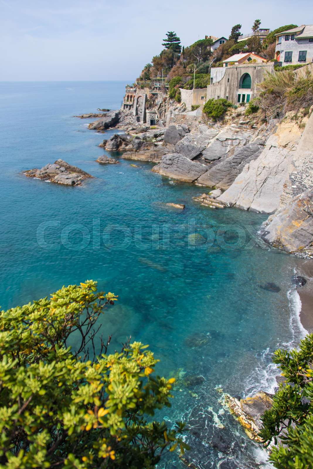 Village of Bogliasco | Stock image | Colourbox
