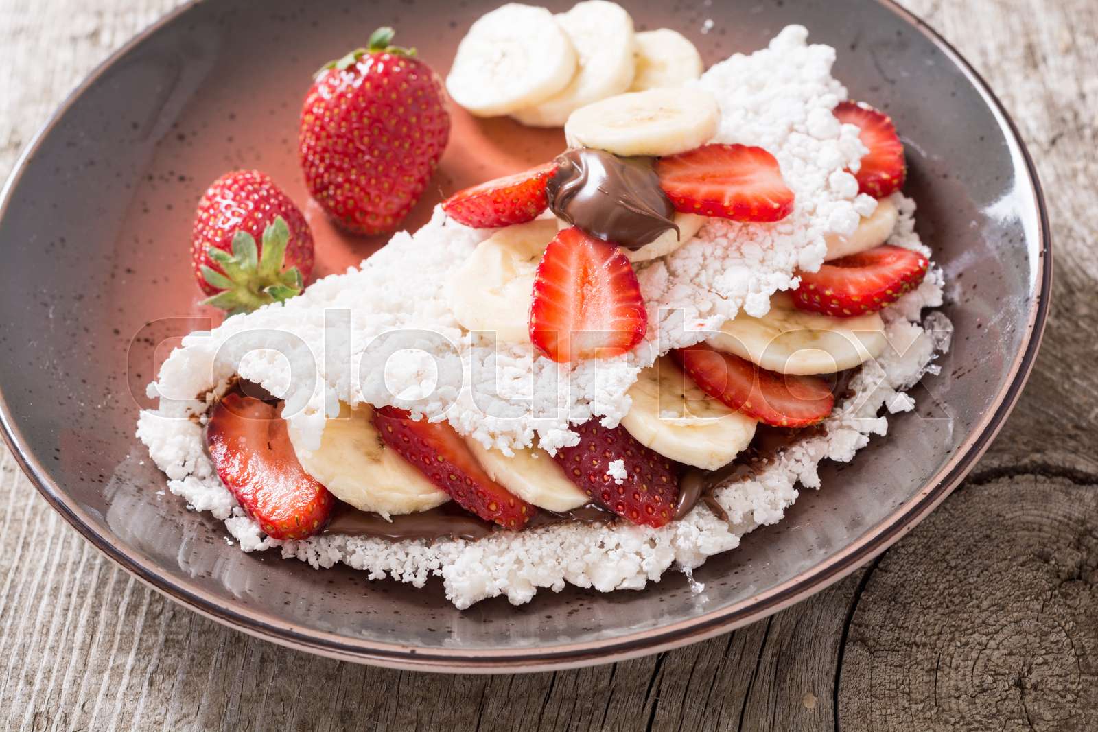 Brazilian breakfast tapioca | Stock image | Colourbox
