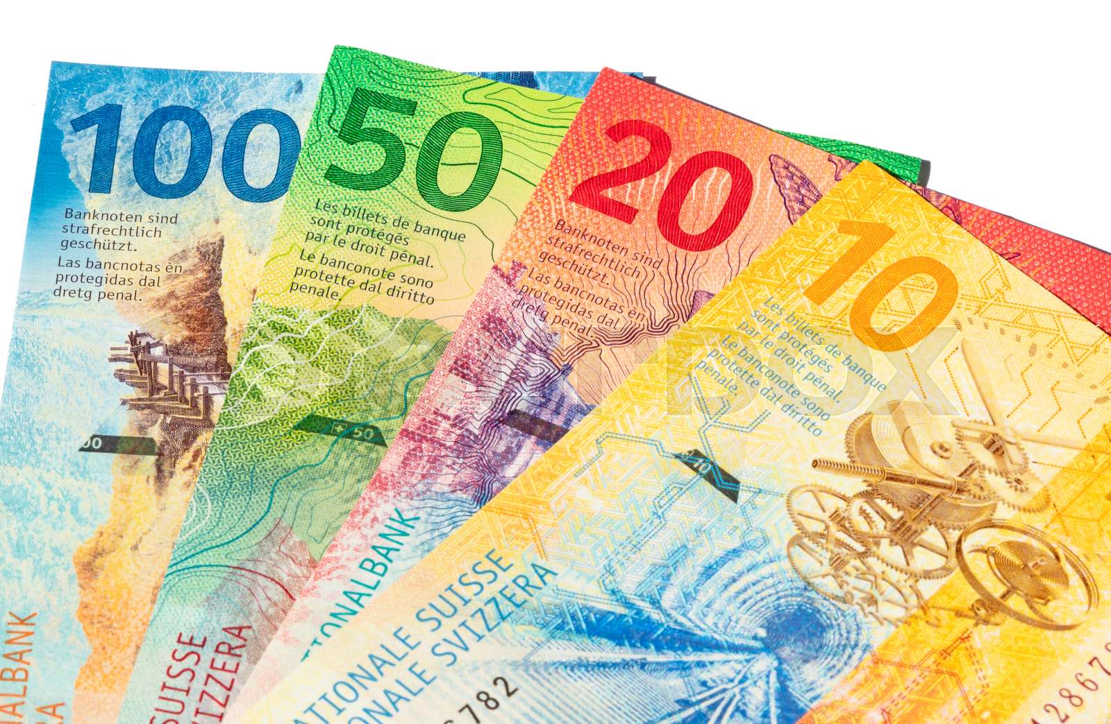 Swiss francs | Stock image | Colourbox