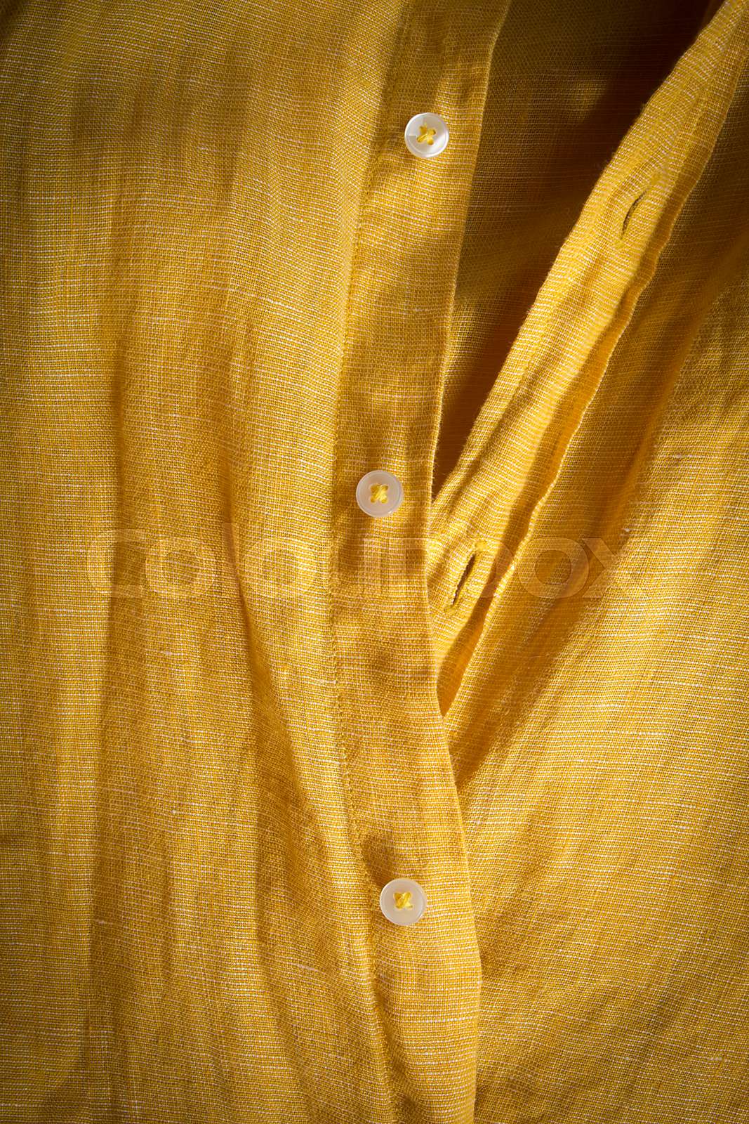 Cotton shirt close-up | Stock image | Colourbox