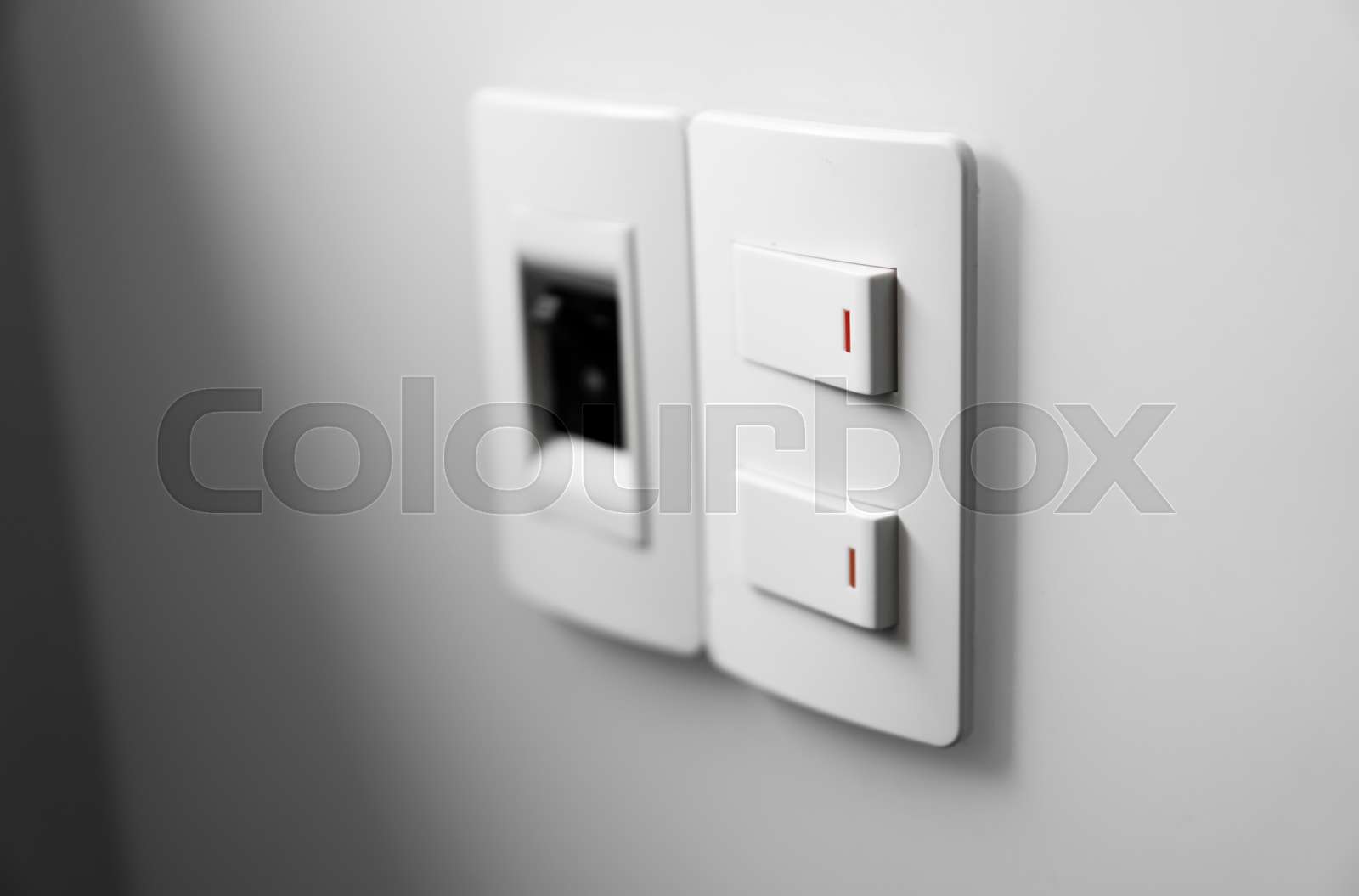 wand, nah, hand | Stock Bild | Colourbox