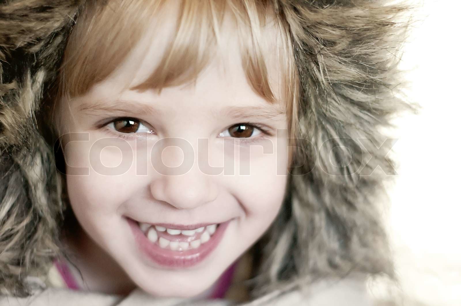 Laughing girl | Stock image | Colourbox
