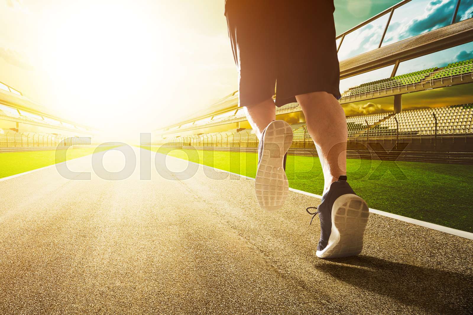 action, step, road | Stock image | Colourbox