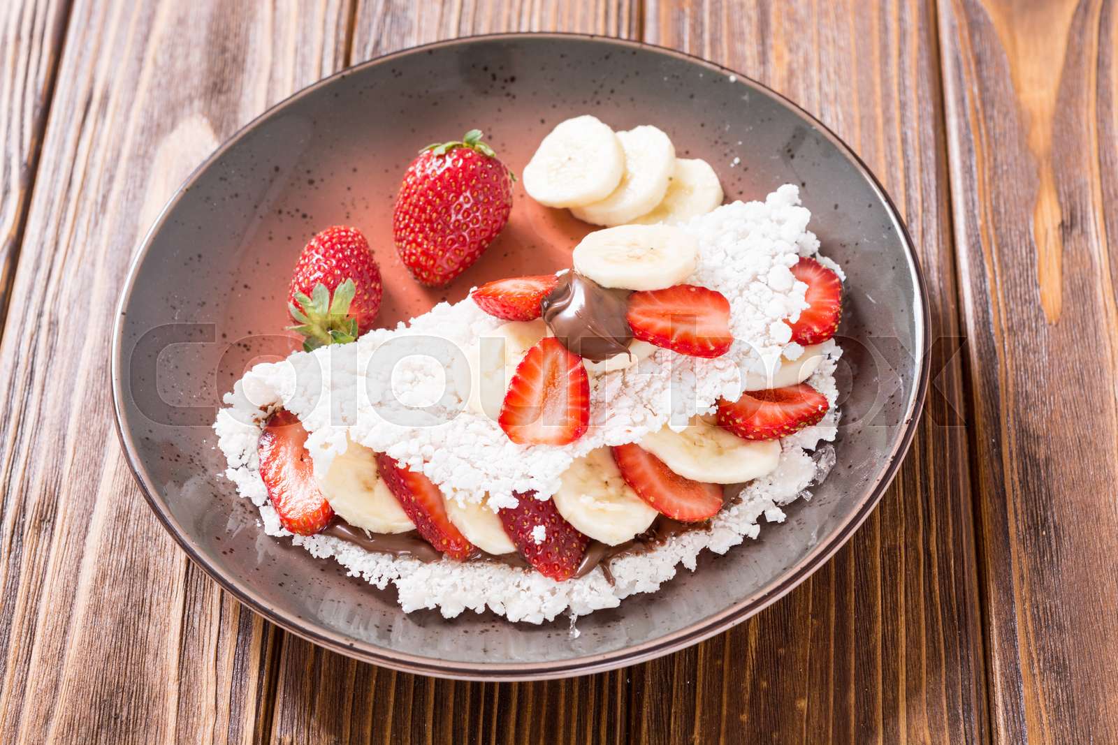 Brazilian breakfast tapioca | Stock image | Colourbox
