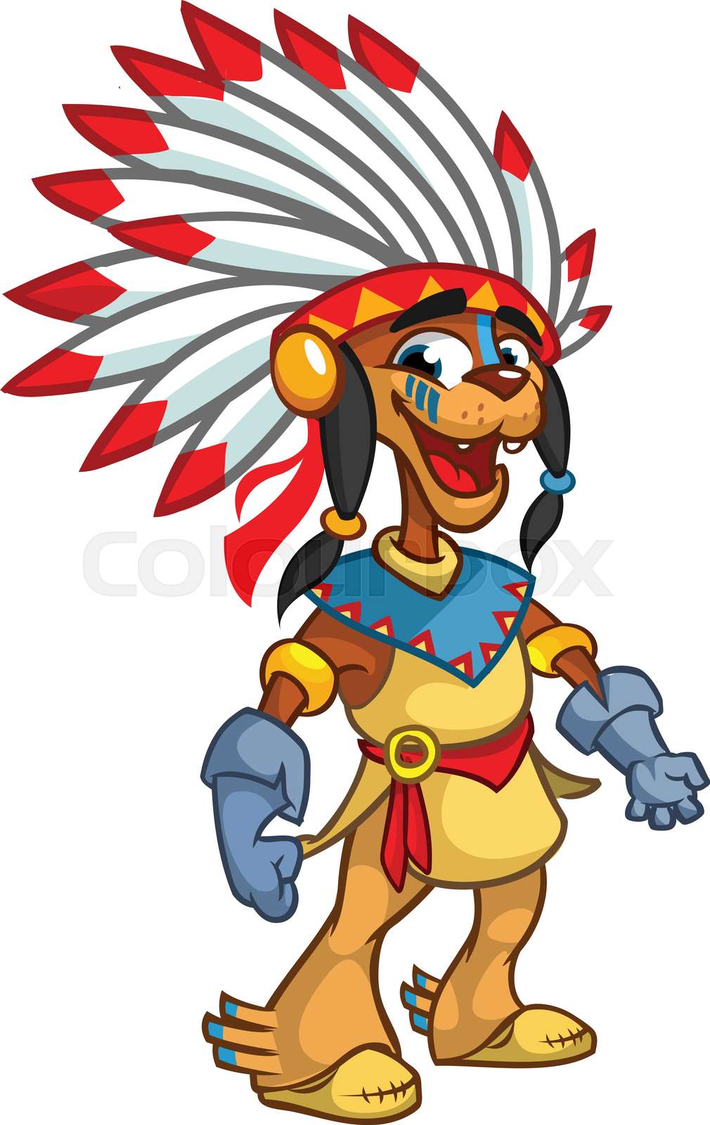 Cartoon Indian Chief