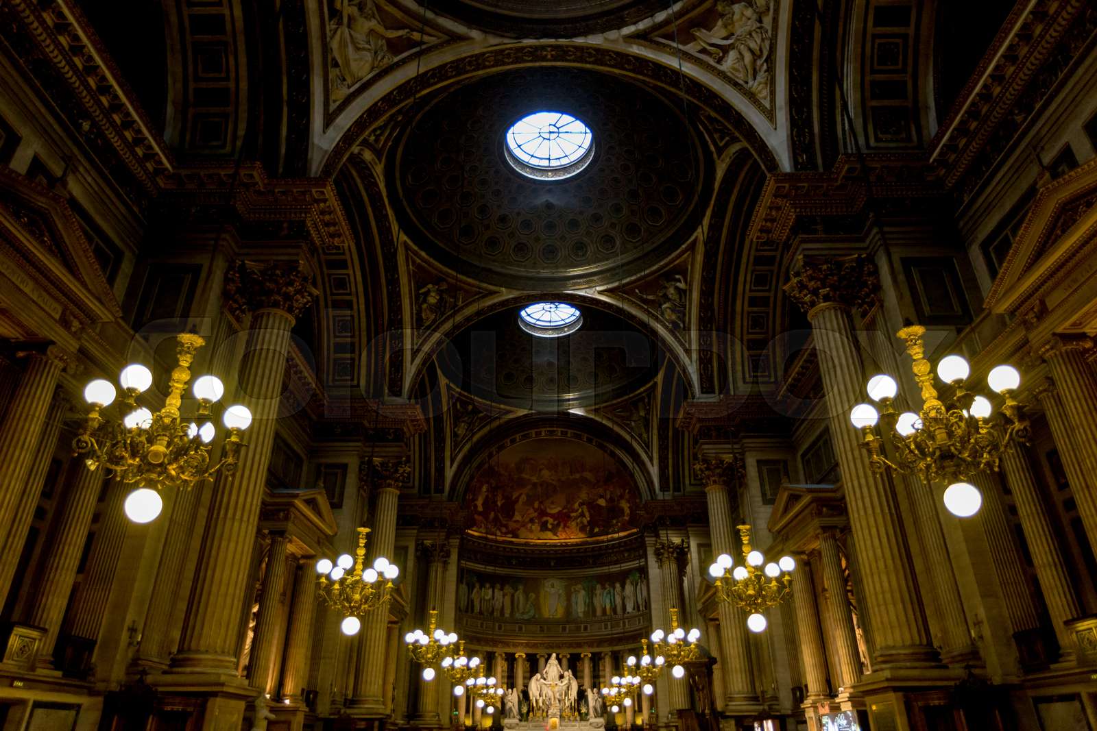 Madeleine Church was designed in its present form as a temple to the ...