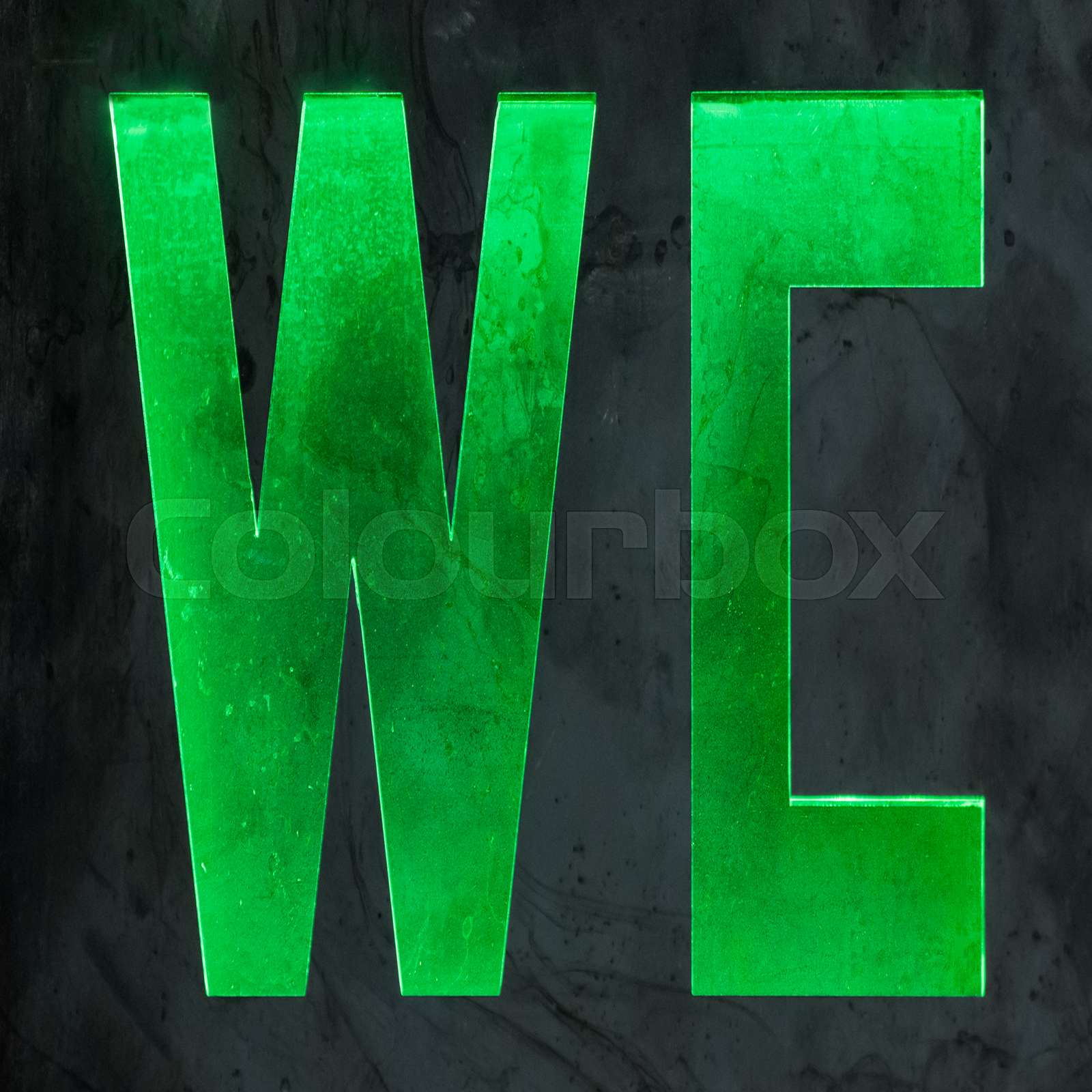 Web buttom. WC letters. Sign of public toilet. Restroom sign at ...