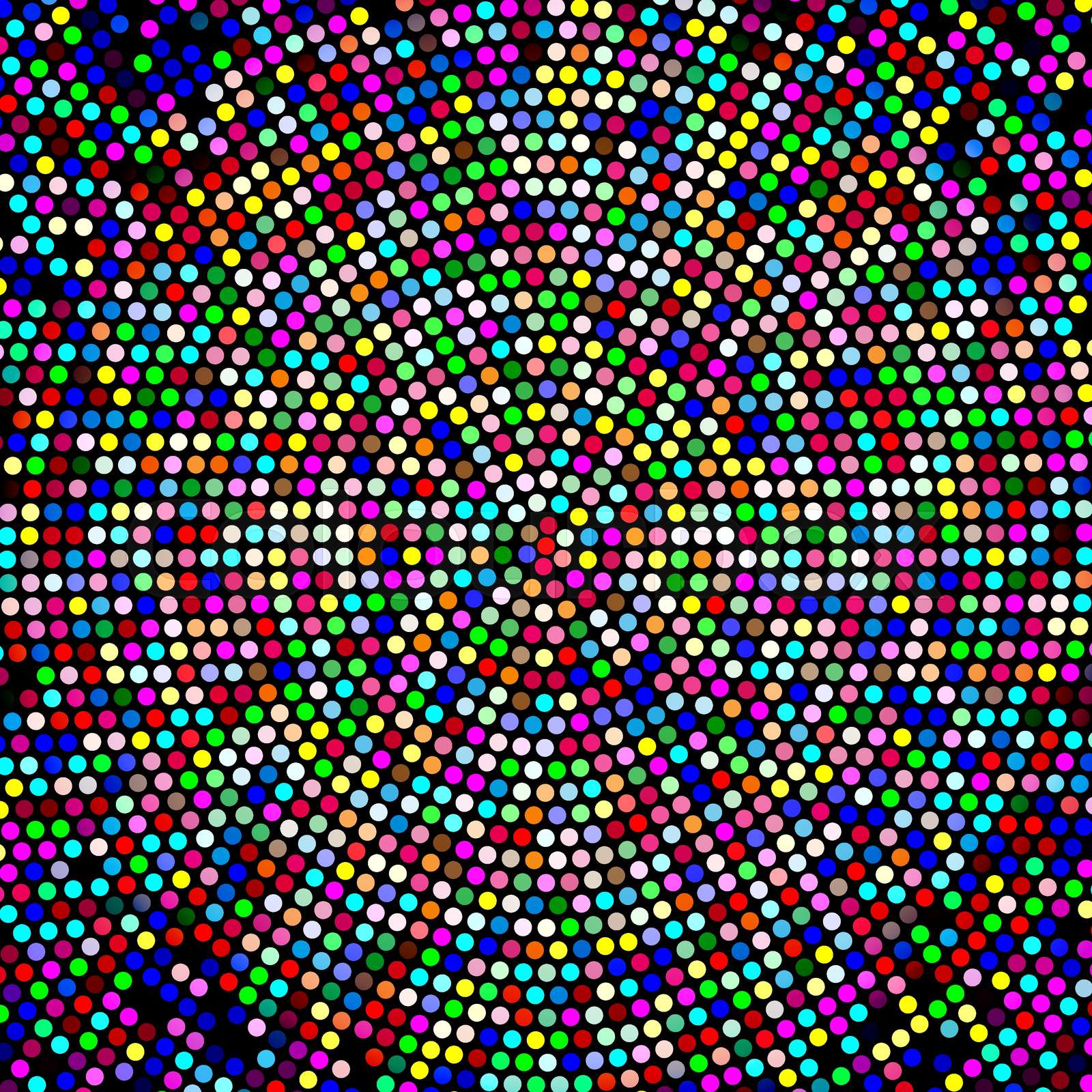 colored dots as mosaic or background for musical themes | Stock vector ...