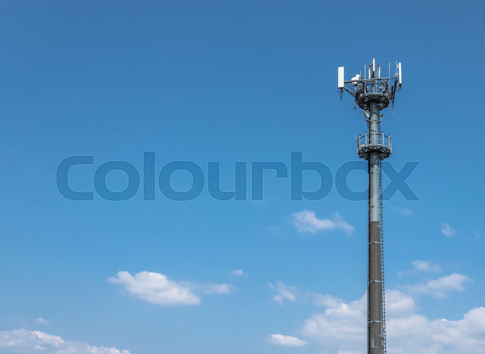 Mobile phone tower | Stock image | Colourbox