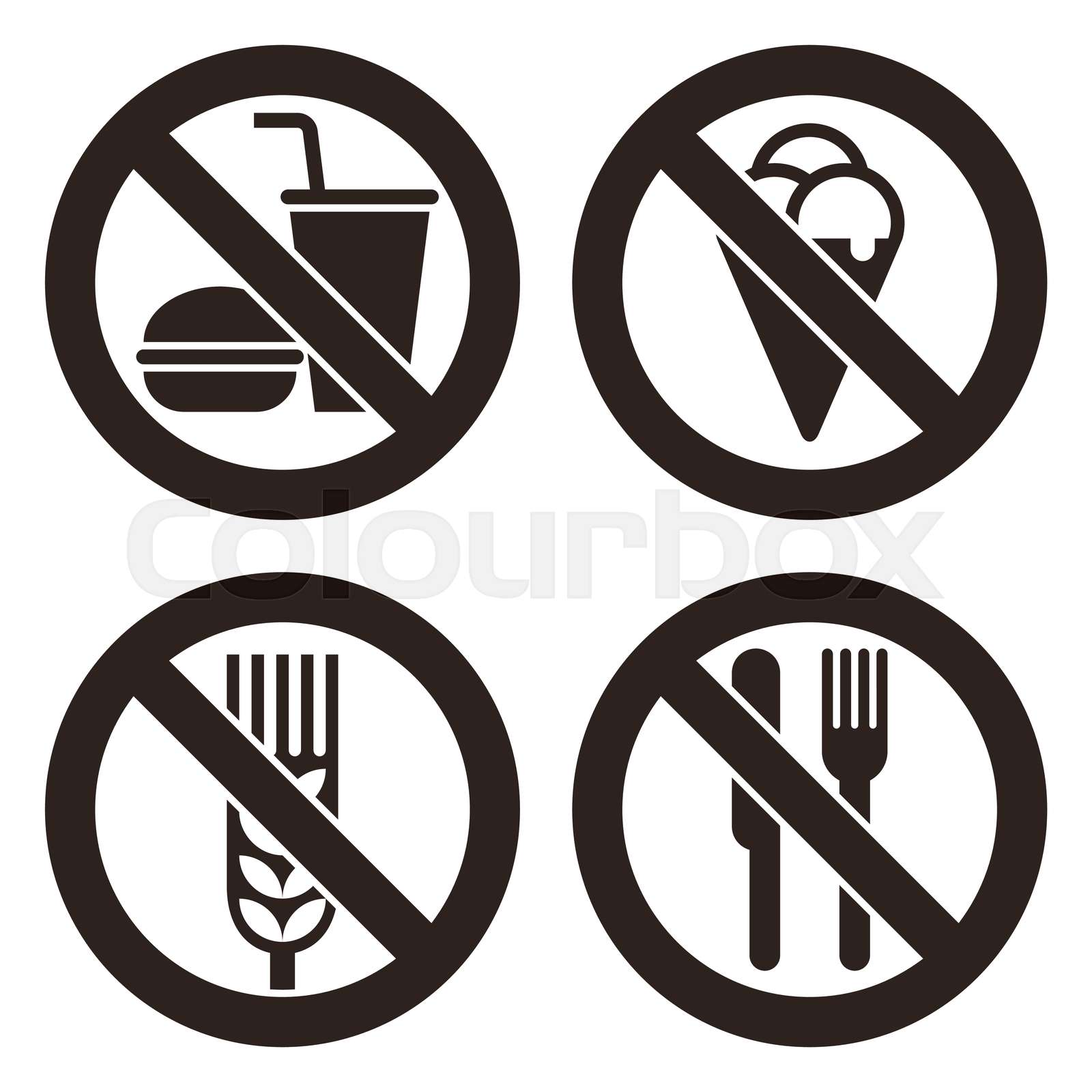 No Food Symbol