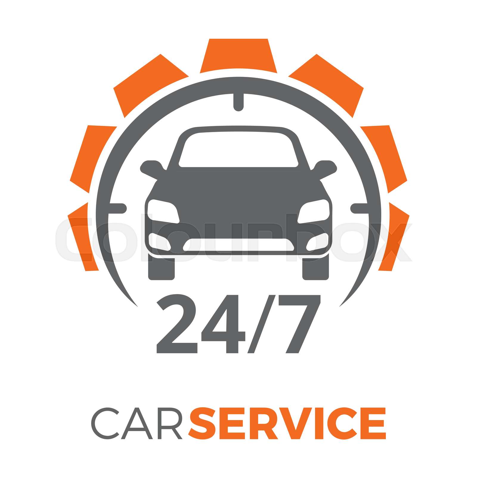 Car Service Logo | Stock vector | Colourbox