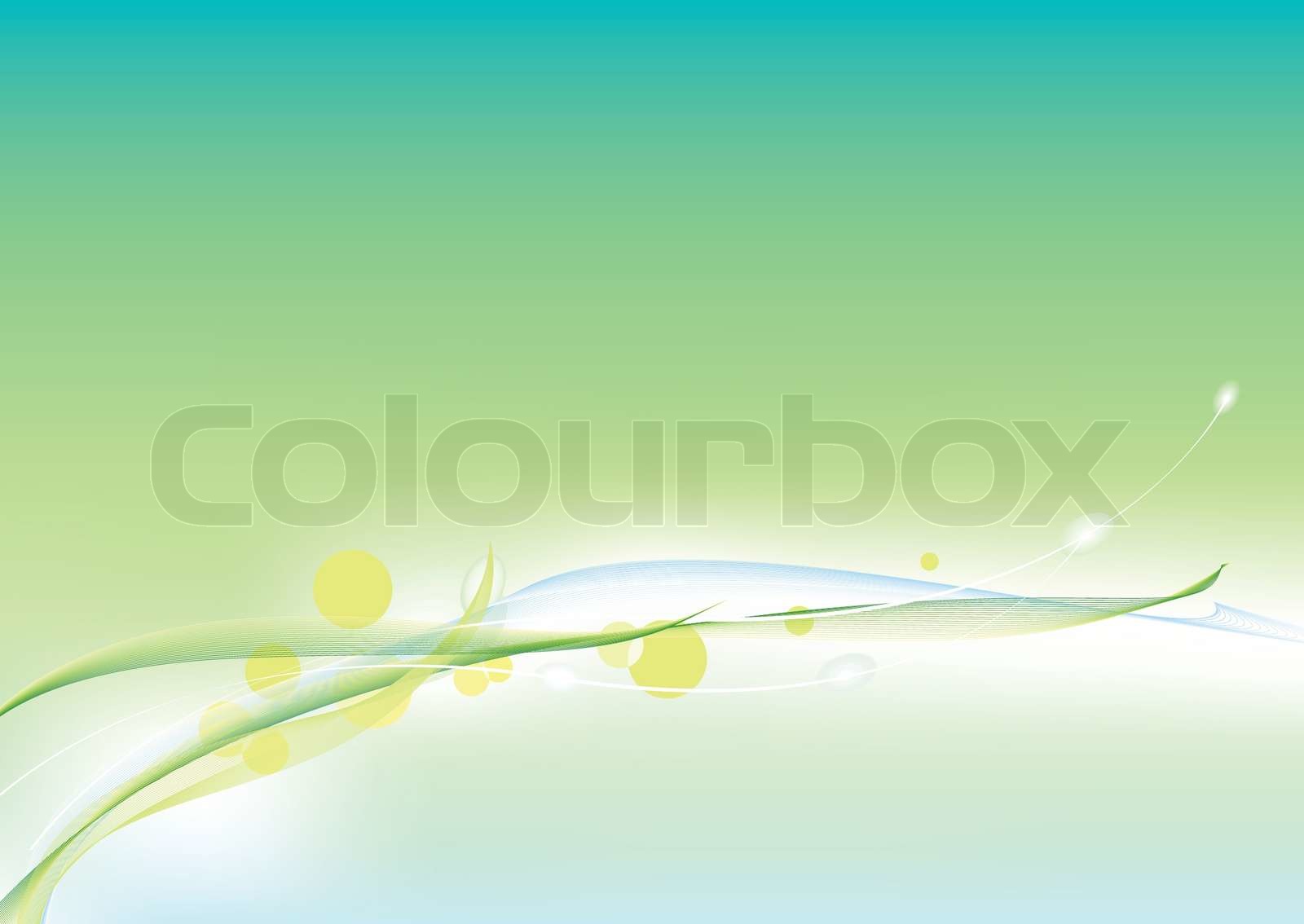 Abstract green template | Stock vector | Colourbox
