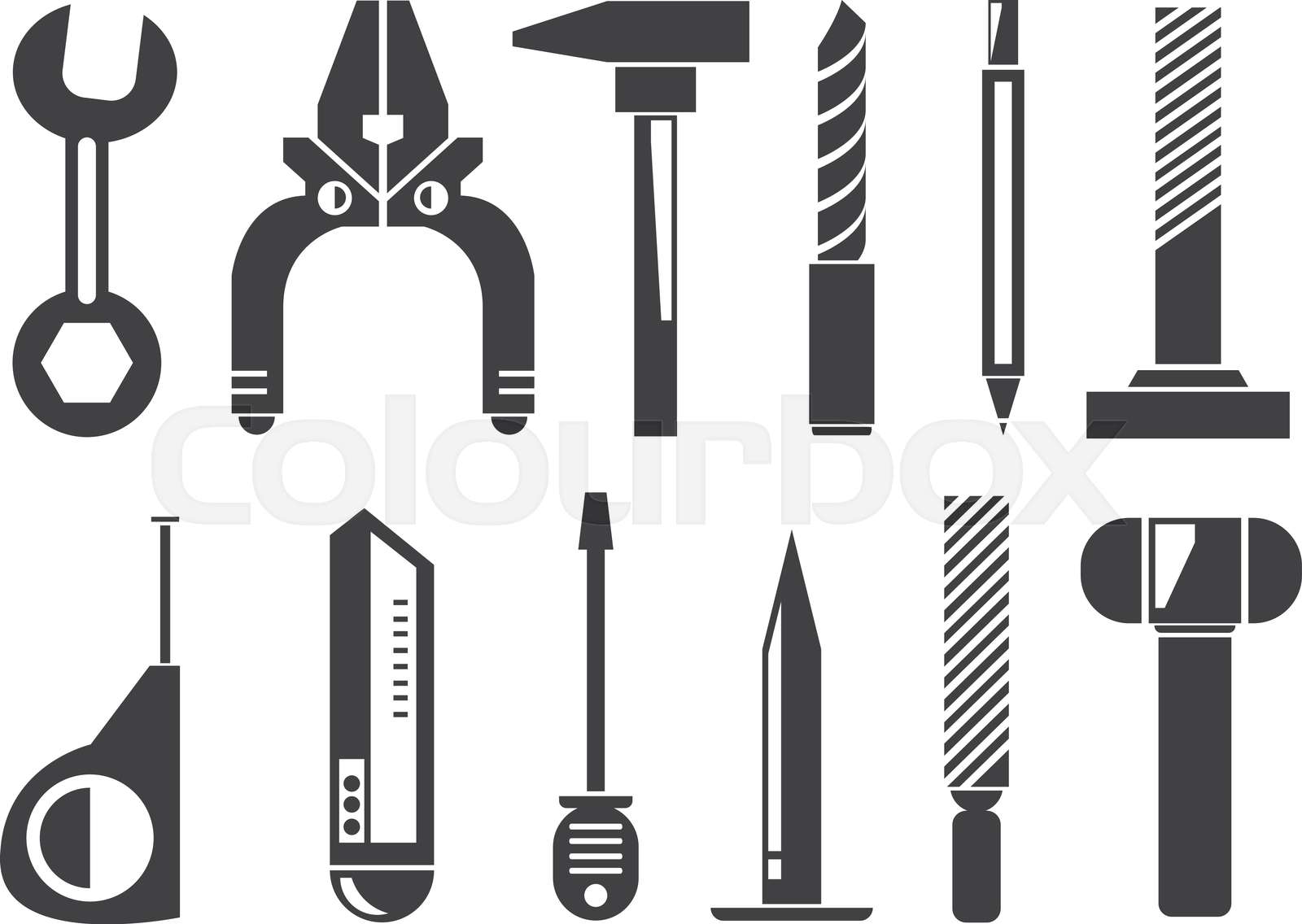 mechanic tools | Stock vector | Colourbox
