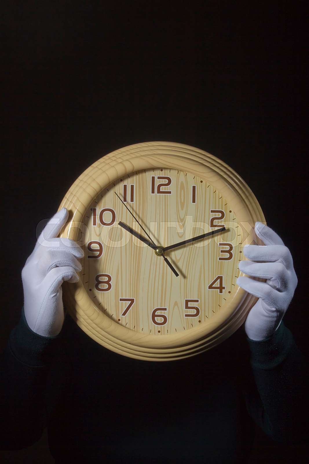 Watch in hand | Stock image | Colourbox