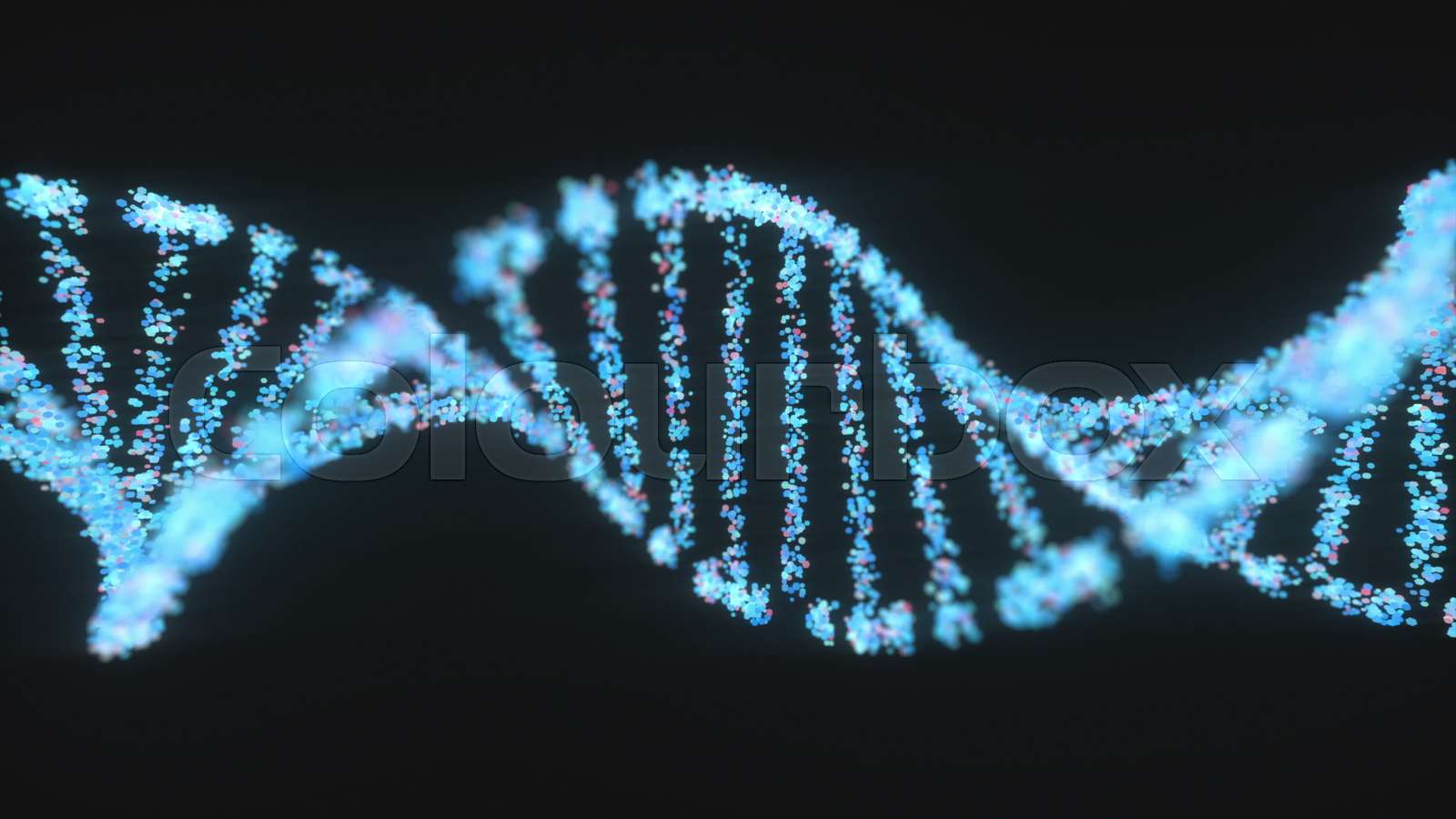 Oxidative DNA Damage Genetic Disorder Molecular Structure | Stock video ...