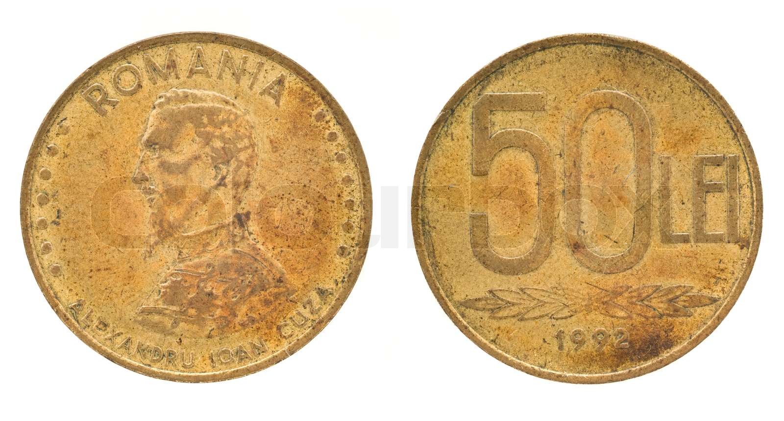 50 Leu - Romanian money | Stock image | Colourbox
