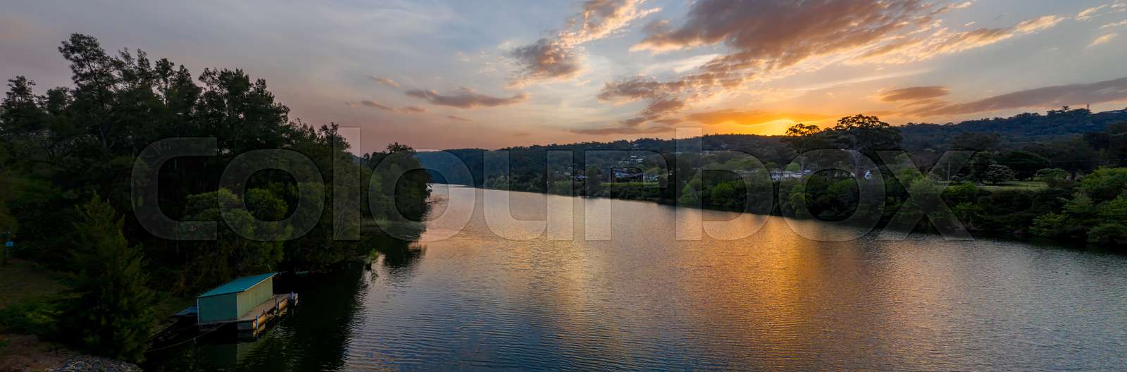 Nepean River Panorama | Stock image | Colourbox