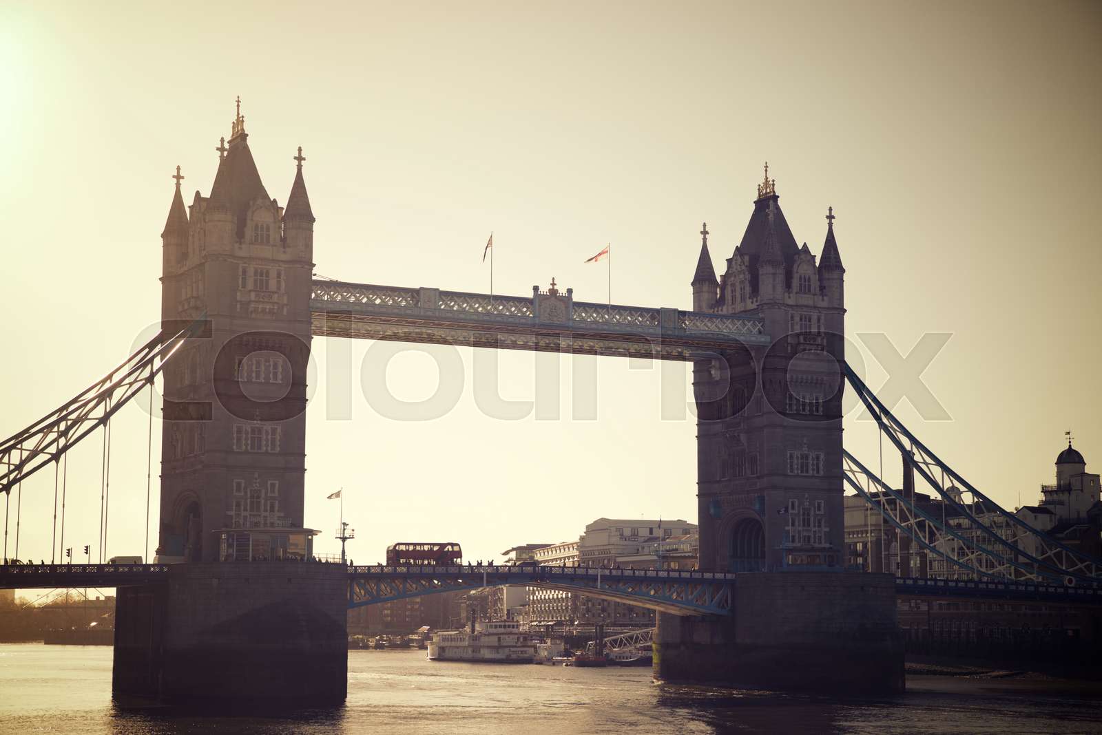 Tower Bridge view | Stock image | Colourbox